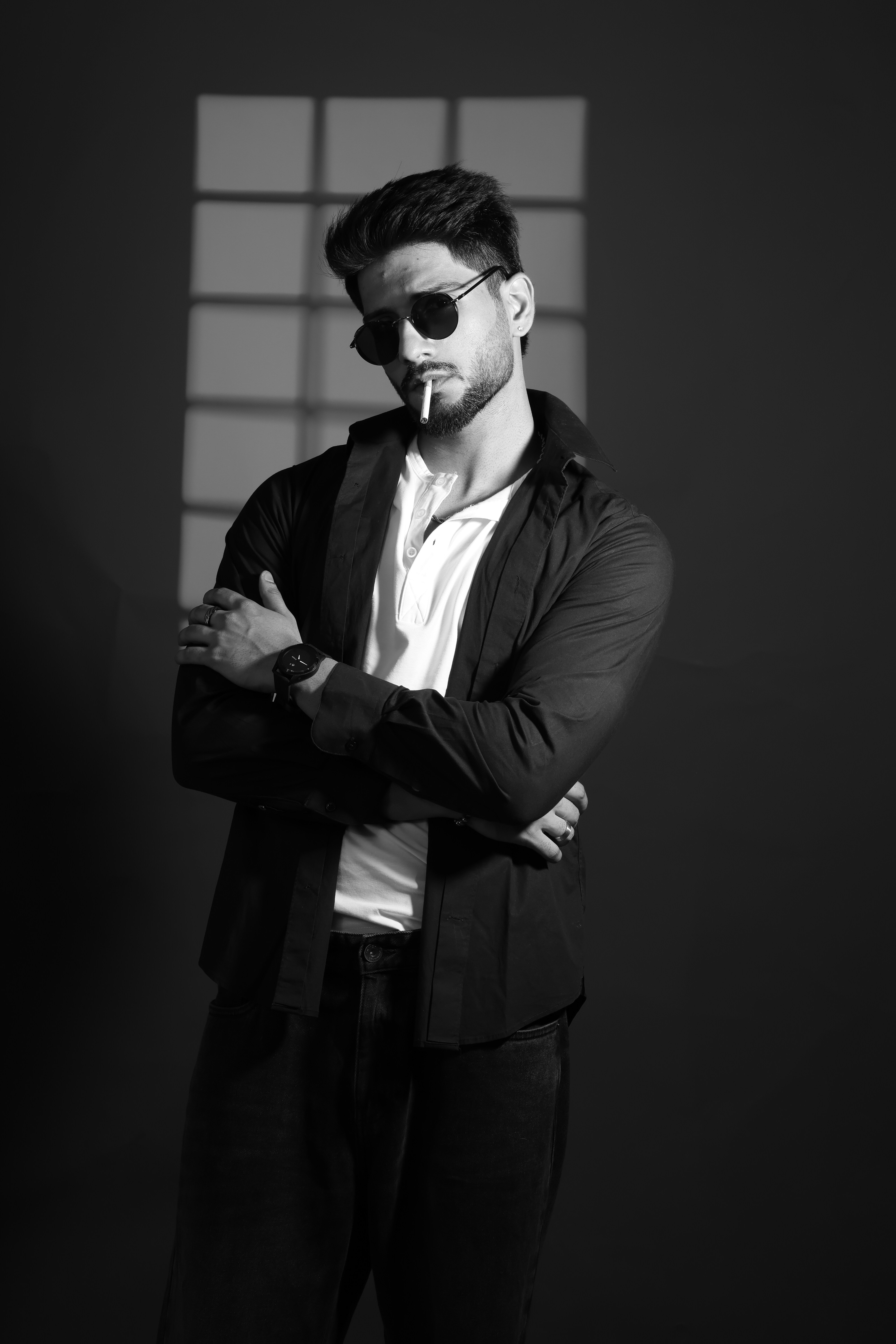 Shadows and Smoke: A Quiet Rebel in Shade