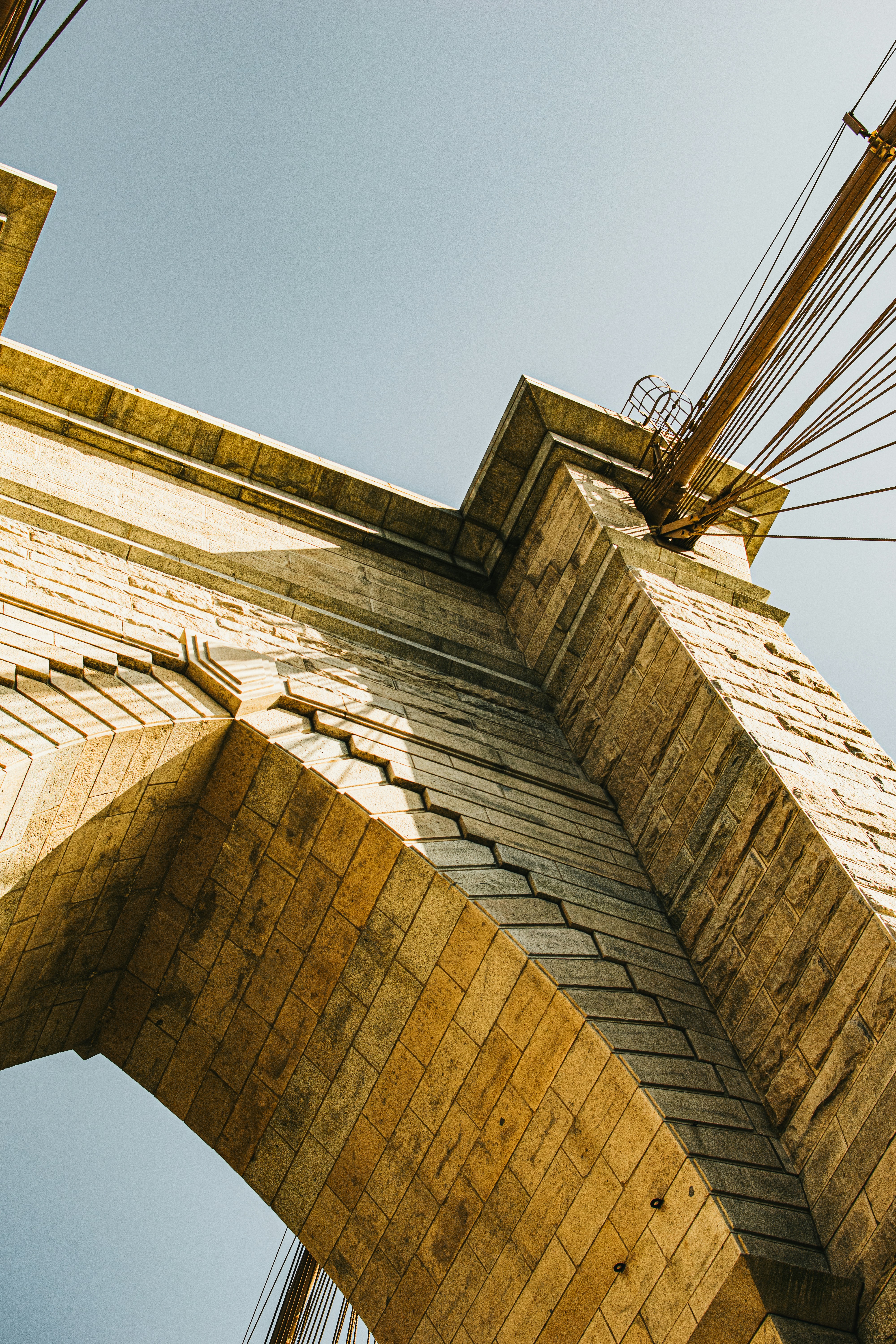 Upward Gaze: The Stone Arch Reaches Toward the Sky