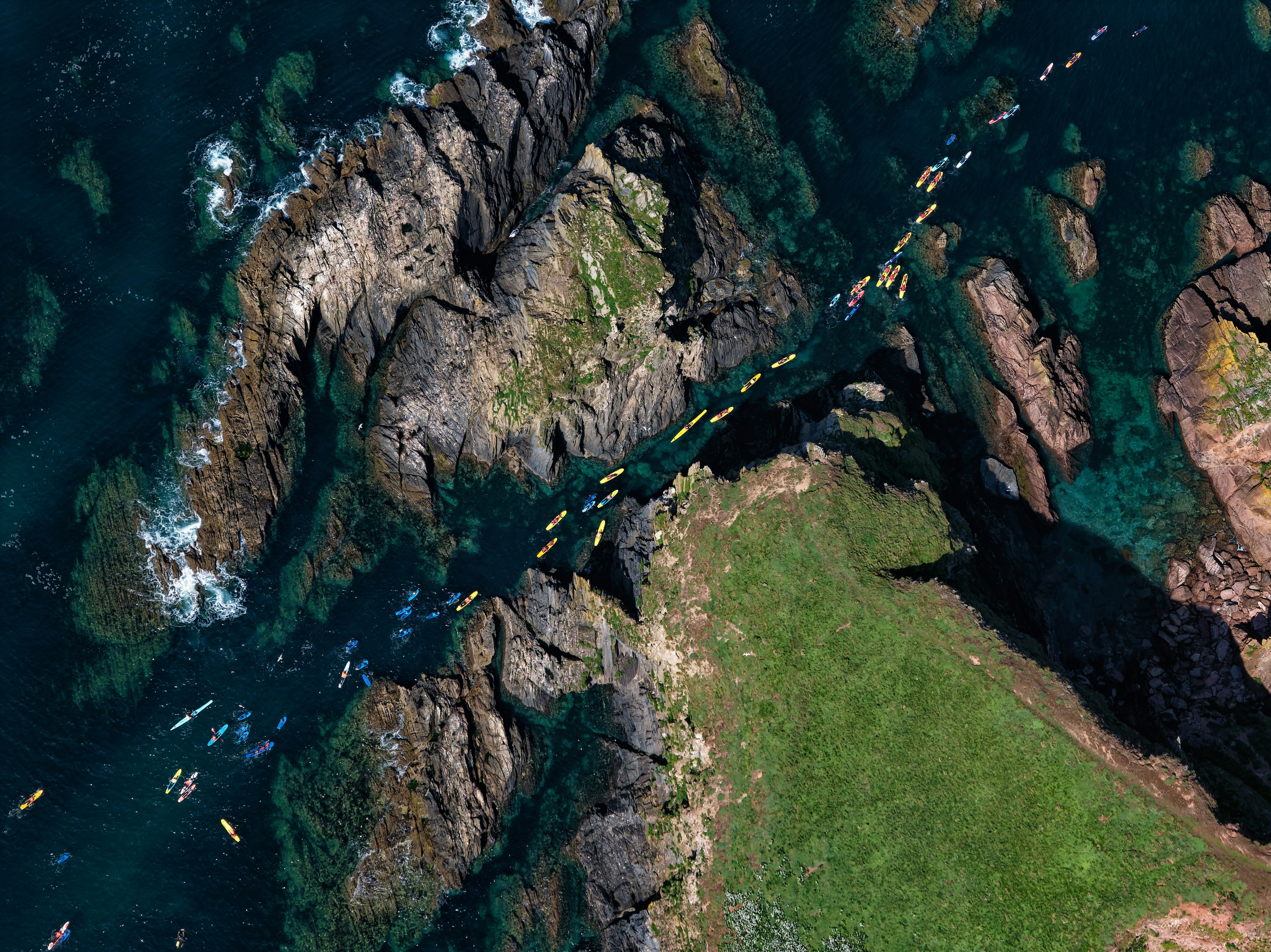 Crossing the Sea-Cliff Channel