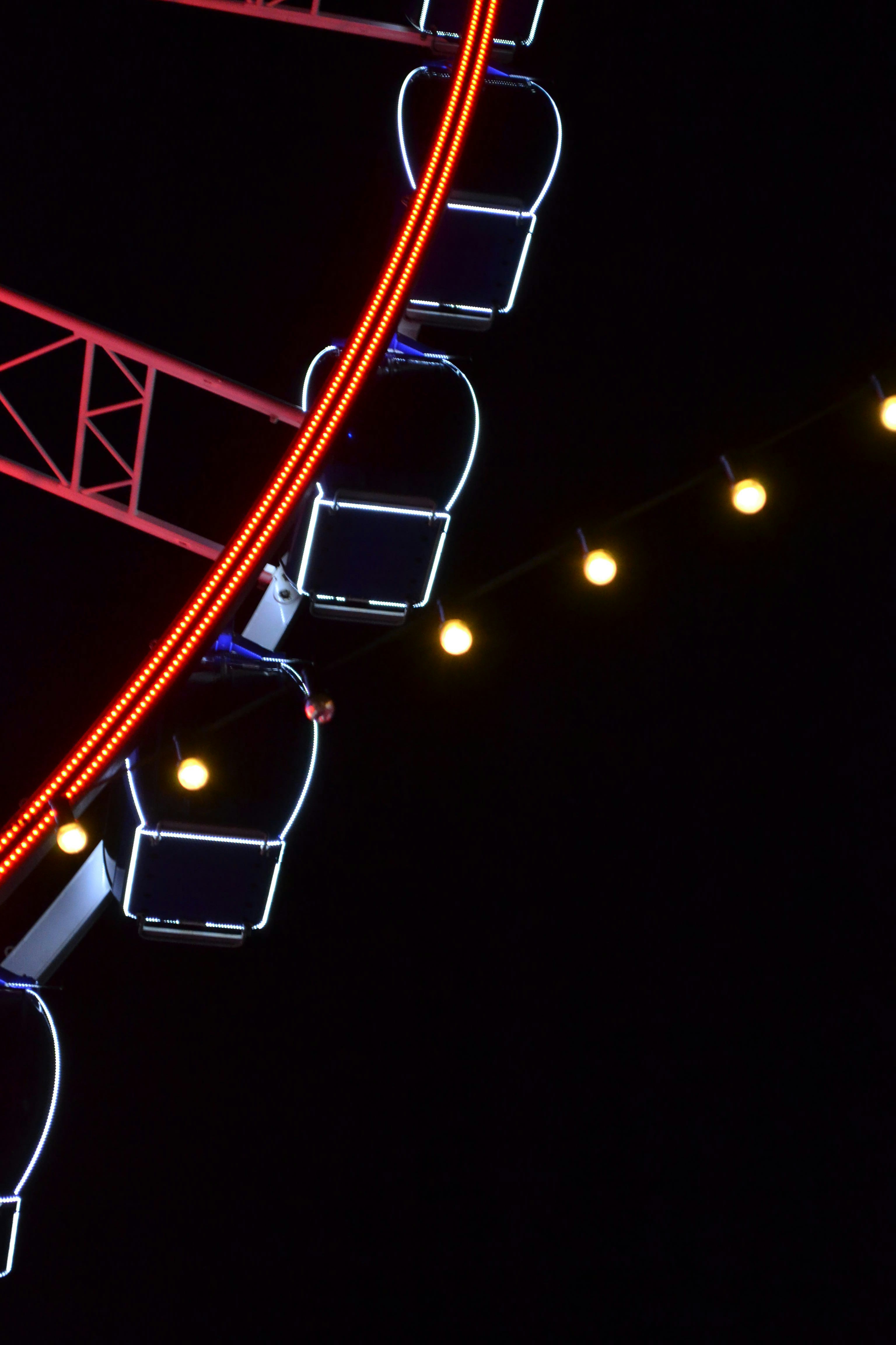 Neon Arc: Nightride on the Ferris Wheel