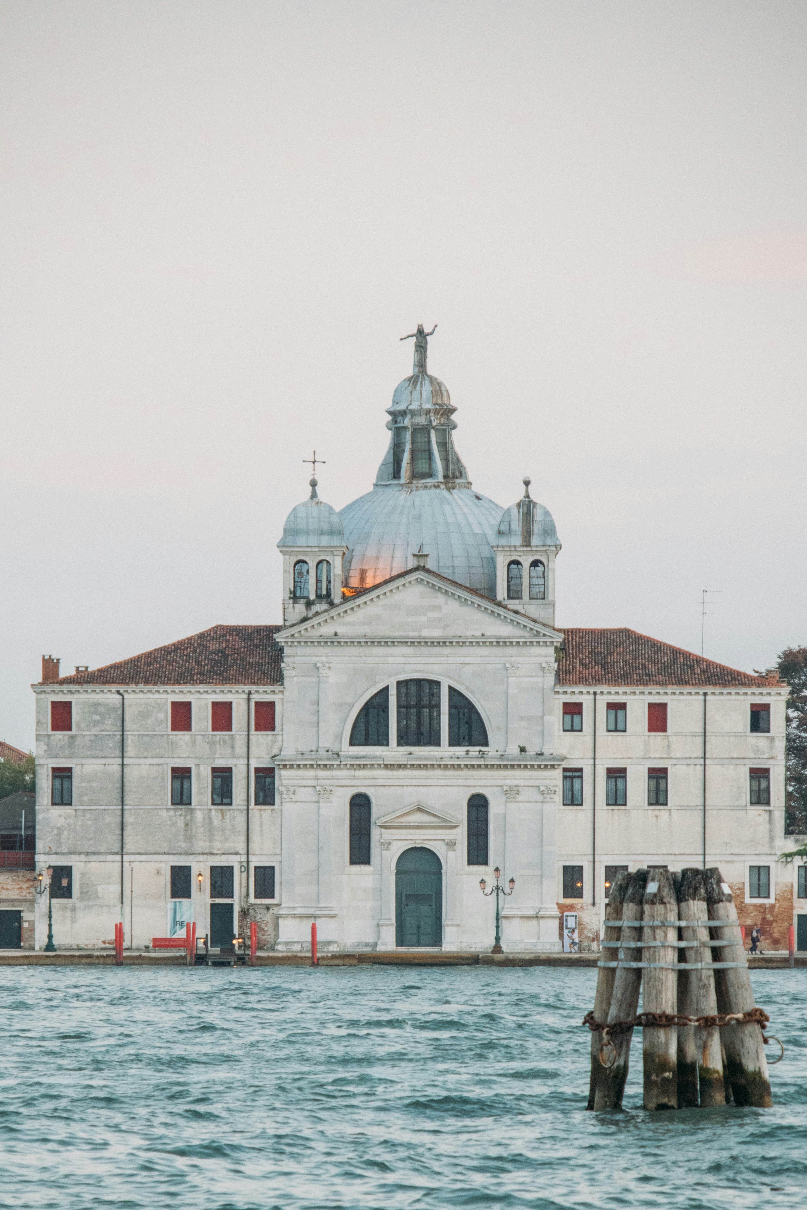 Harbor Cathedral Rising Over Quiet Waters