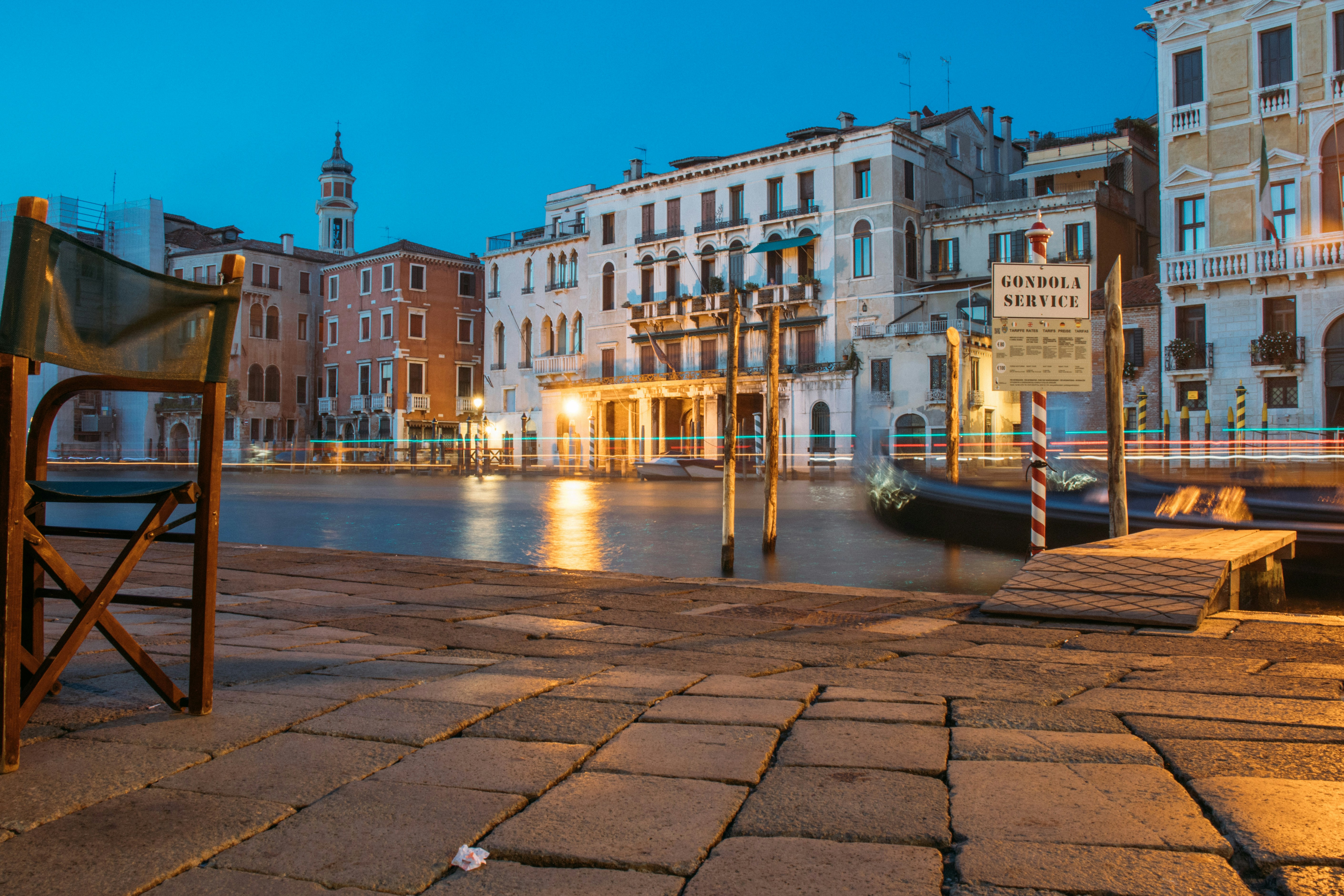 Quiet Evening by the Venetian-esque Canal