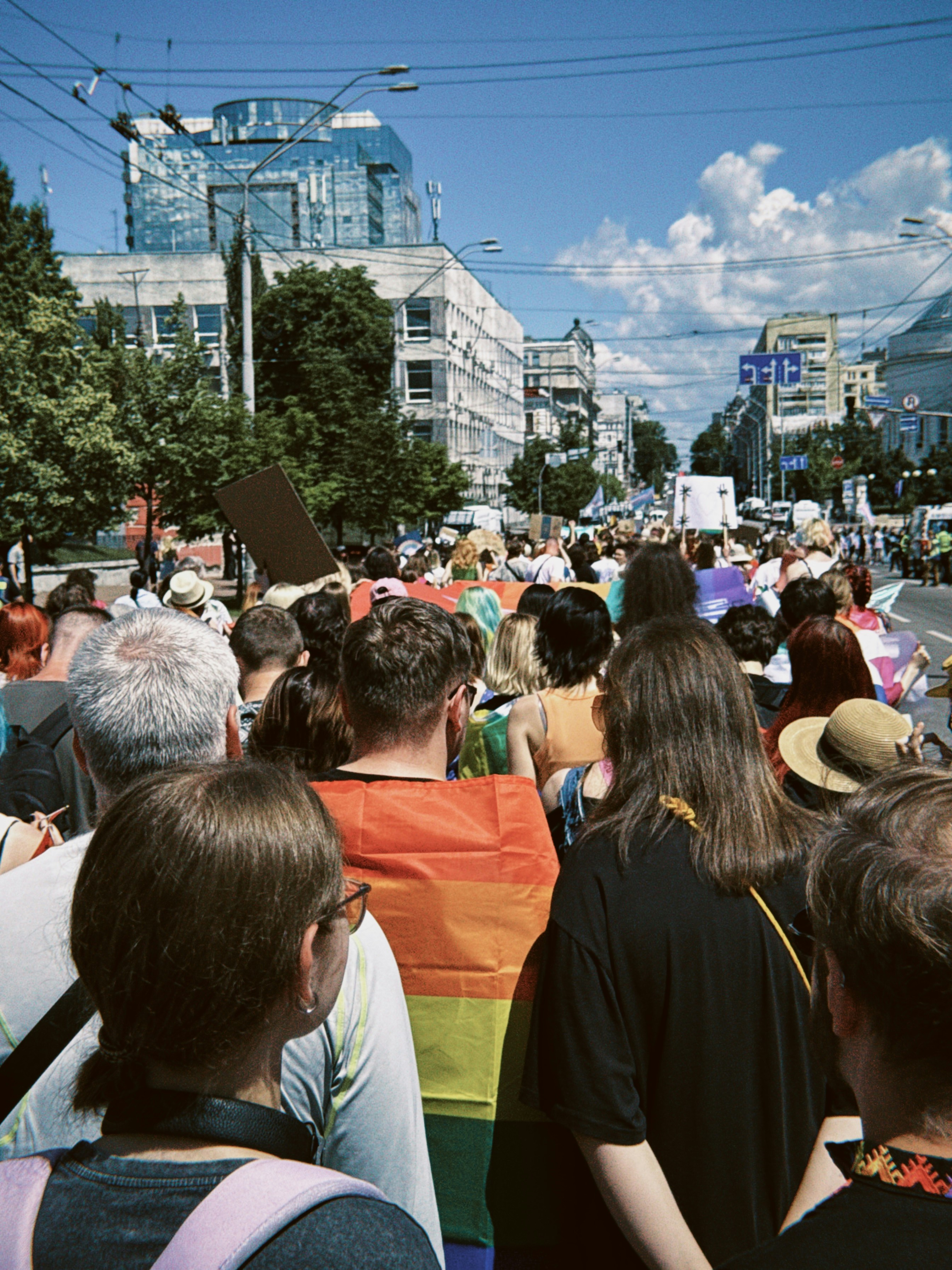 March of Colors: A Citywide Pride Parade From the Crowd's Eye