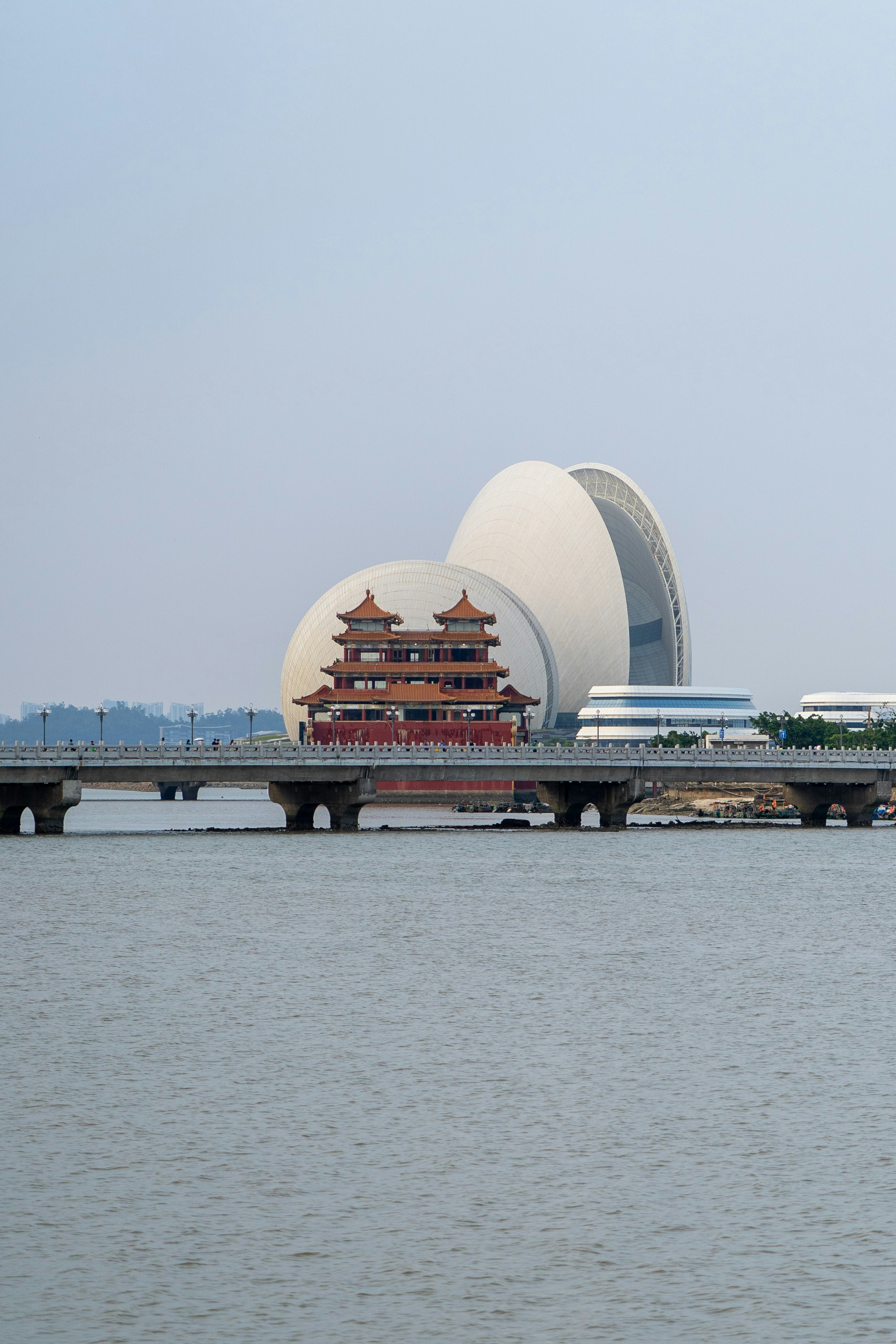 Bridge to the Pagoda: Modern Architecture Meets Historic Harbor