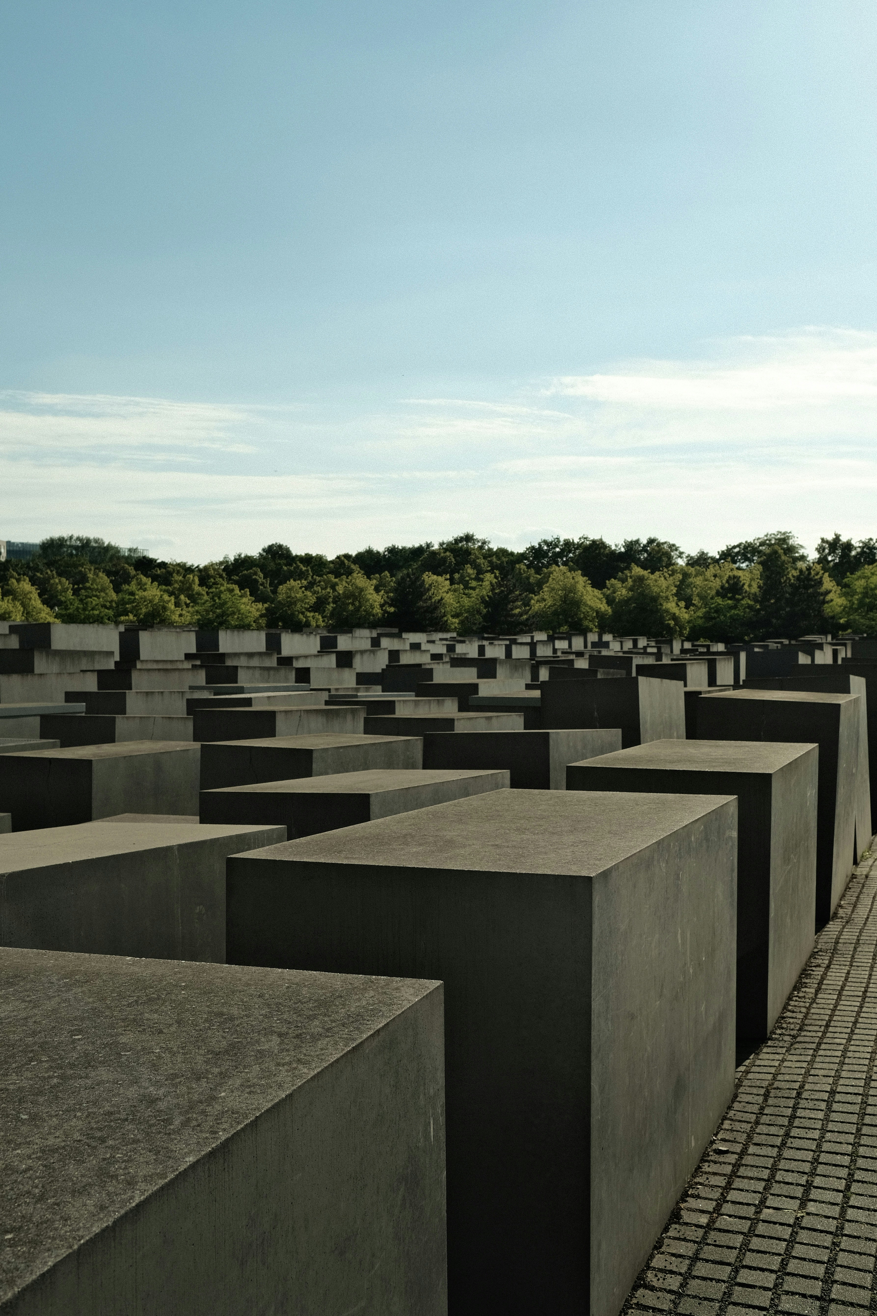 Monolith Field under a Quiet Sky