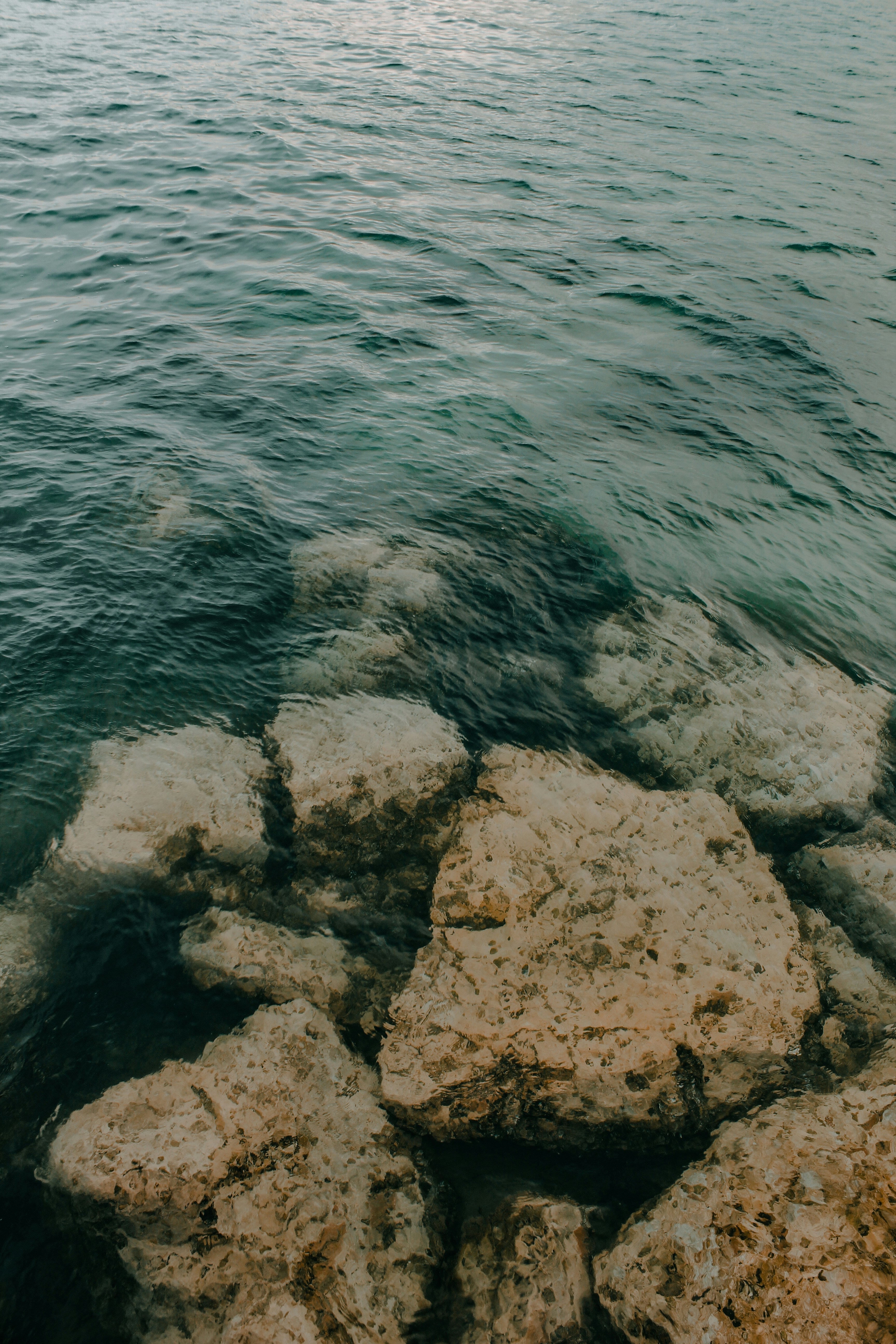 Rough Sea Meets Quiet Stones: A Seaside Boundary