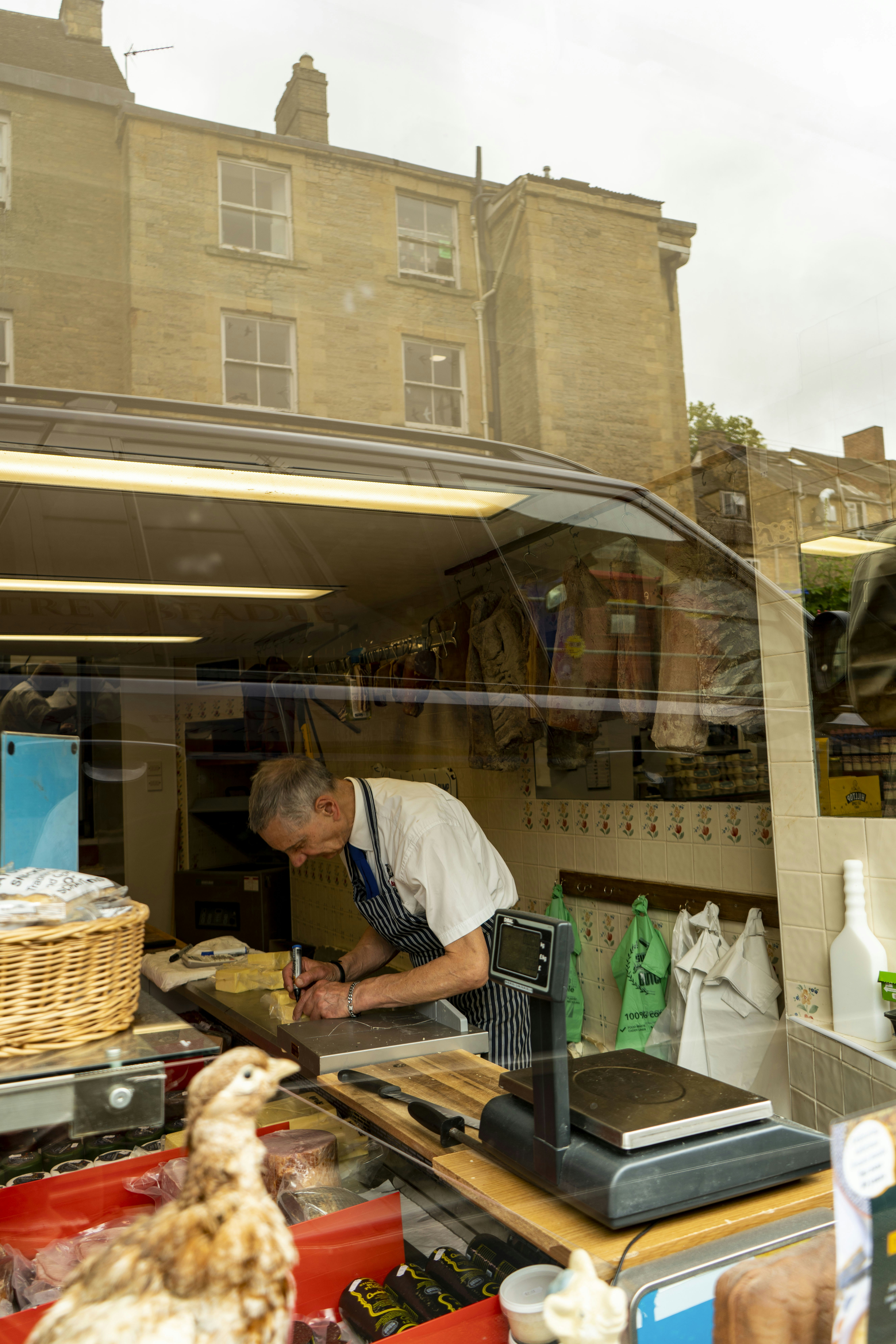 Butcher's Market at Dusk: Craft and Calm Behind the Counter
