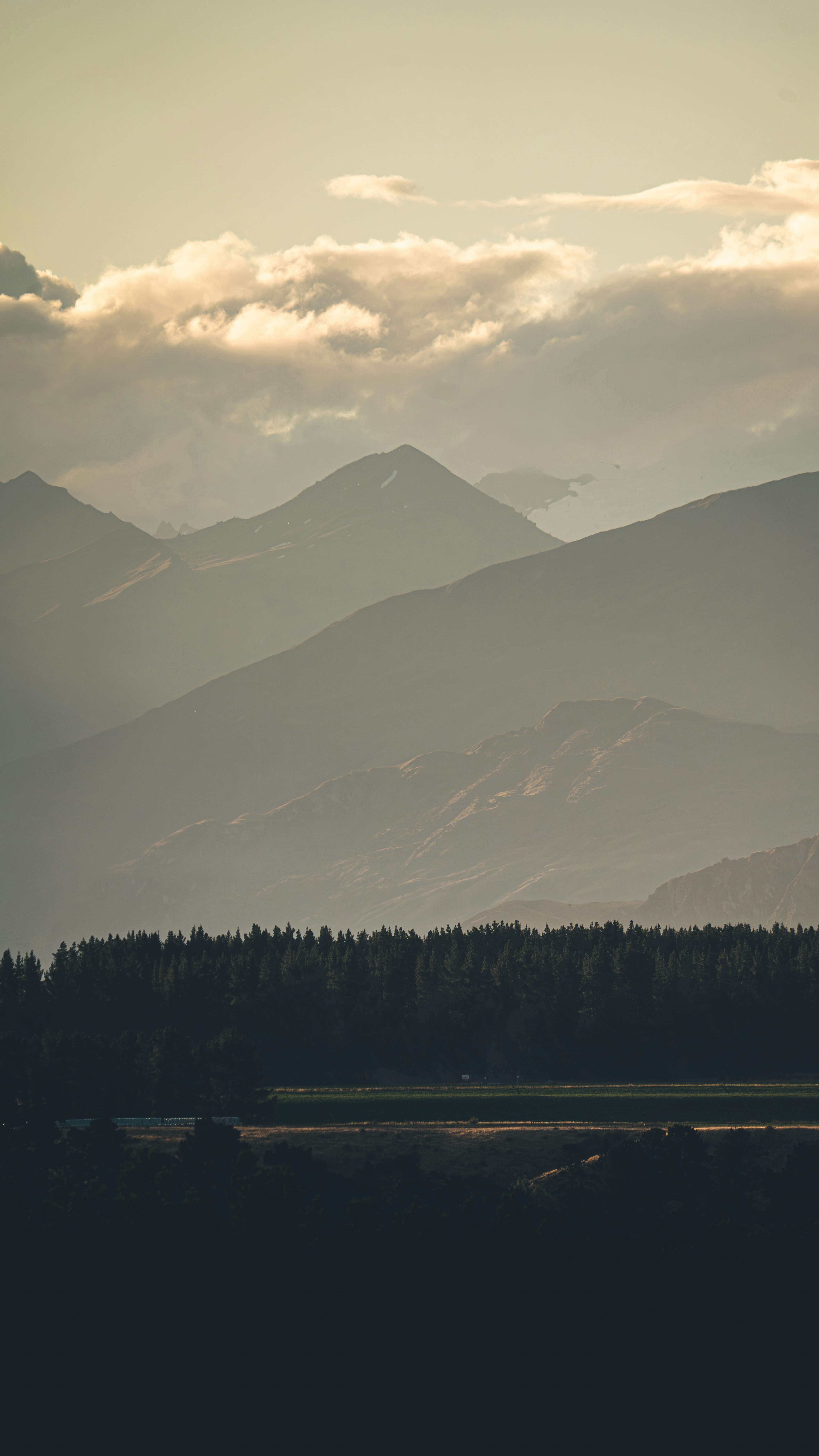 Quiet Ascent: Layers of Mountain Twilight