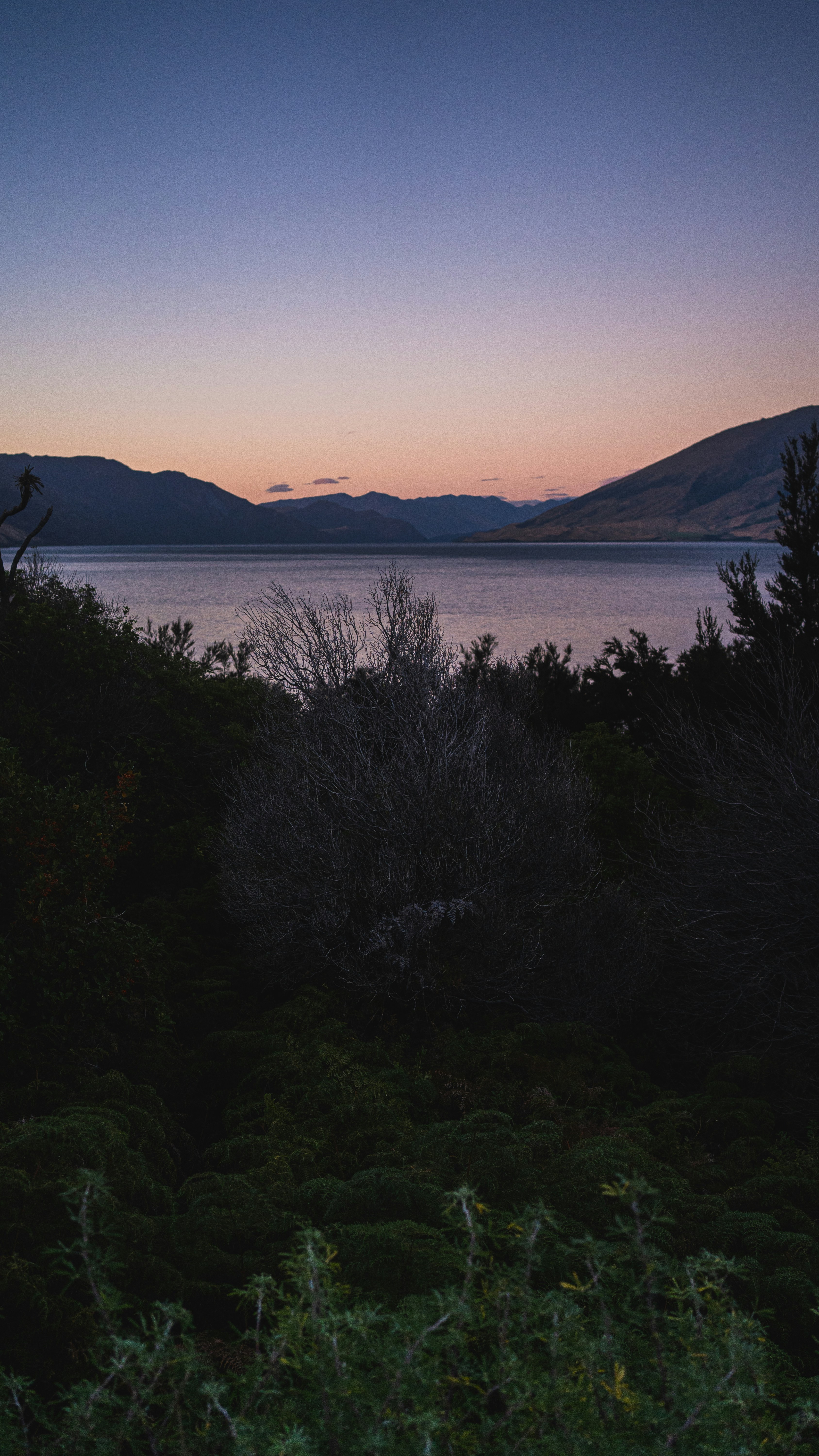 Dusk Over the Silent Fjord