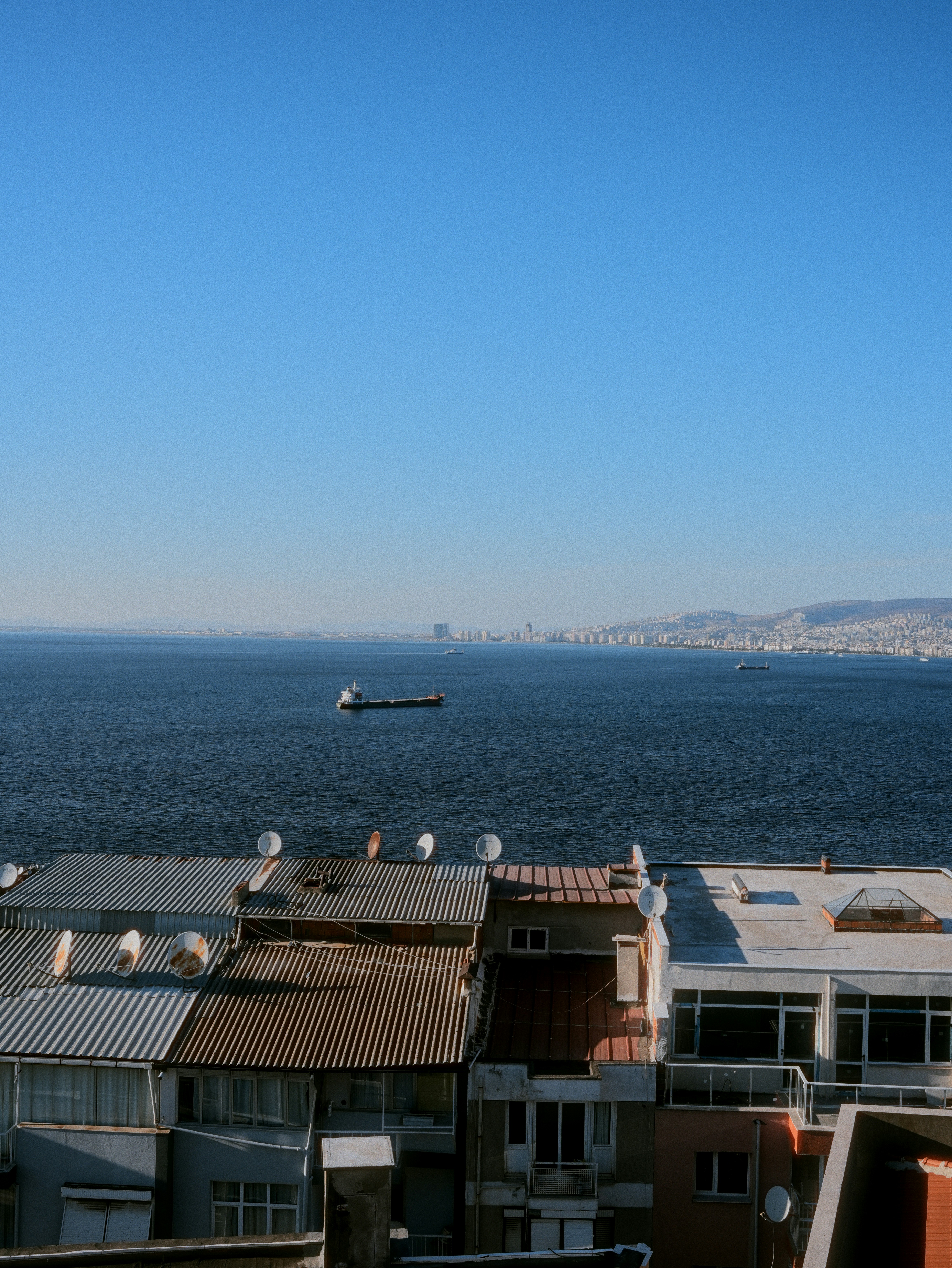 Harbor Horizon Over Rooftops