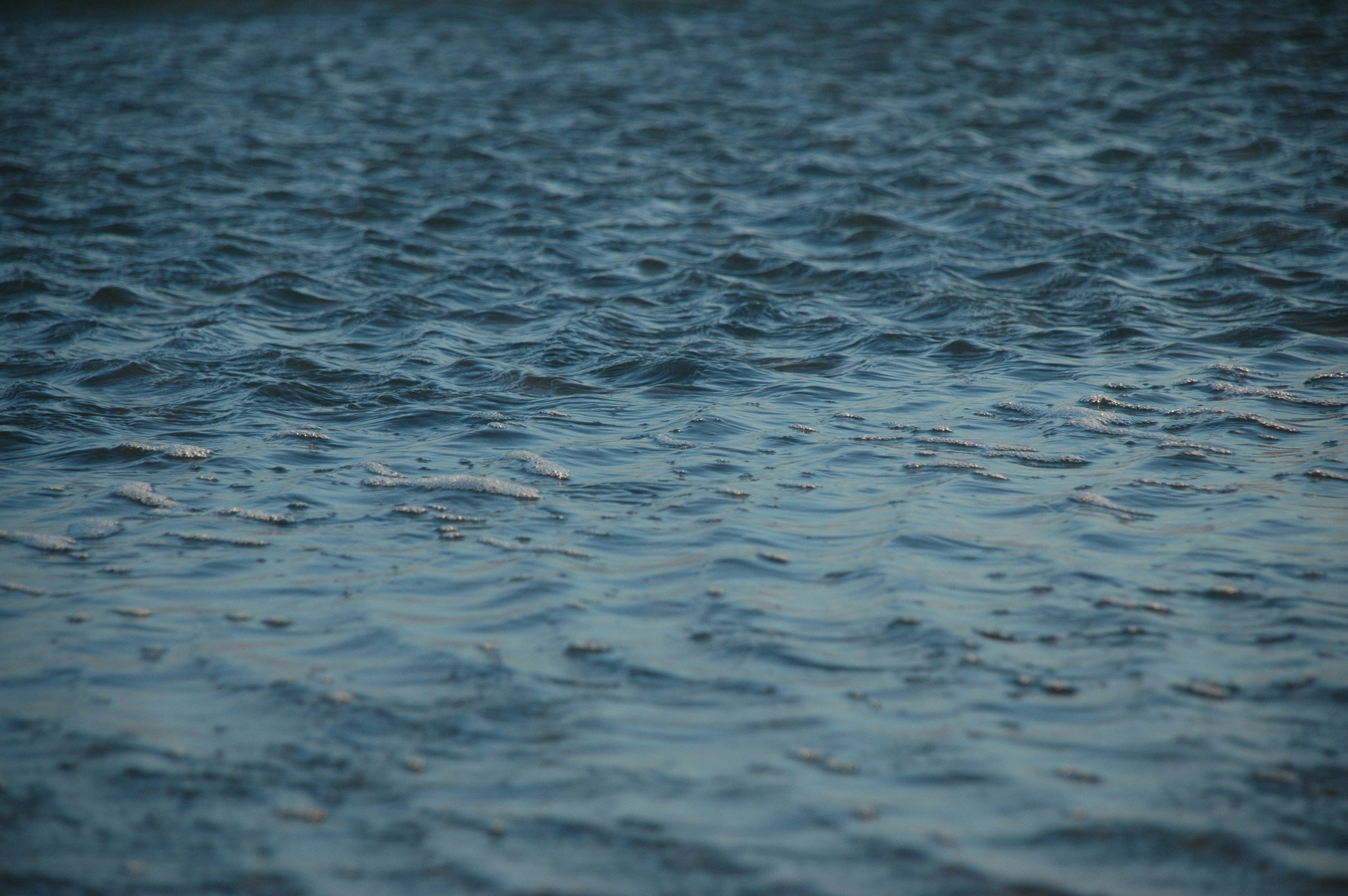 Blue Tides: Subtle Ripples across Quiet Water