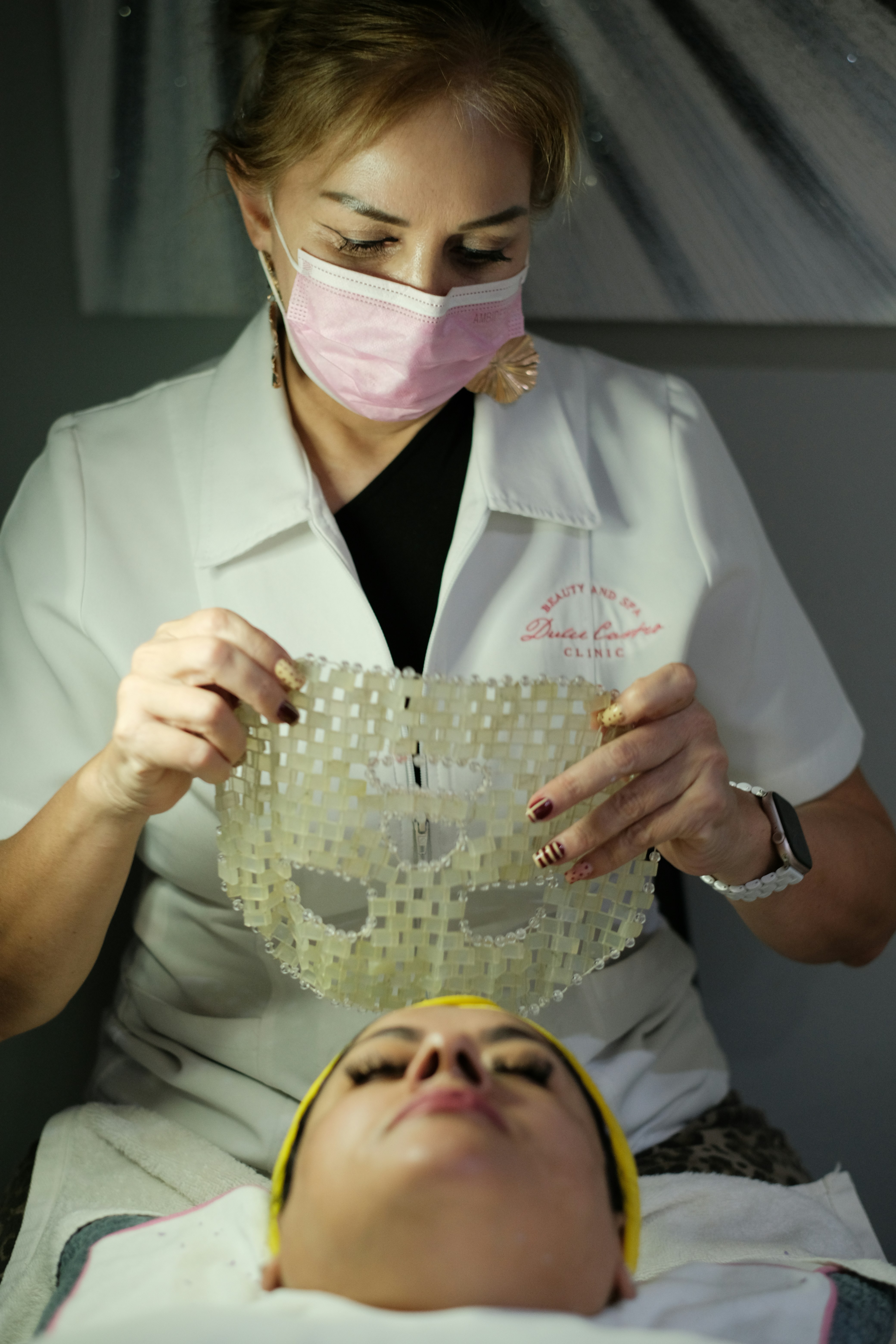 Masking Ceremony: The Masked Prep Behind a Cosmetic Mosaic