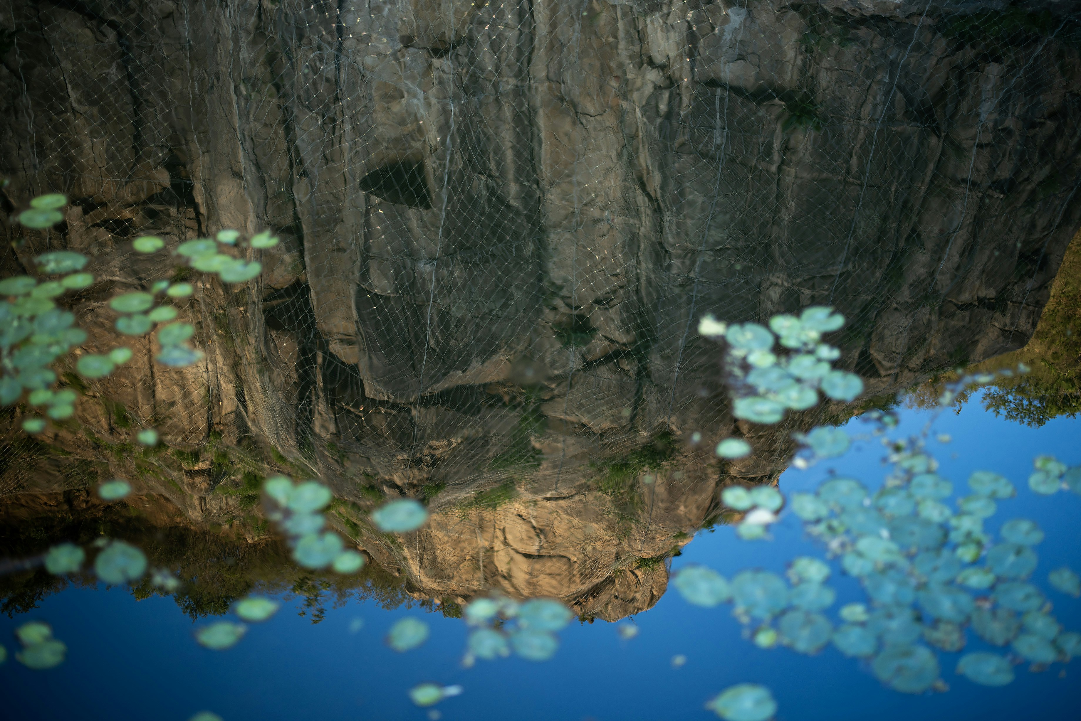Reflections at the Cave Edge: A Closer Look into the Blue