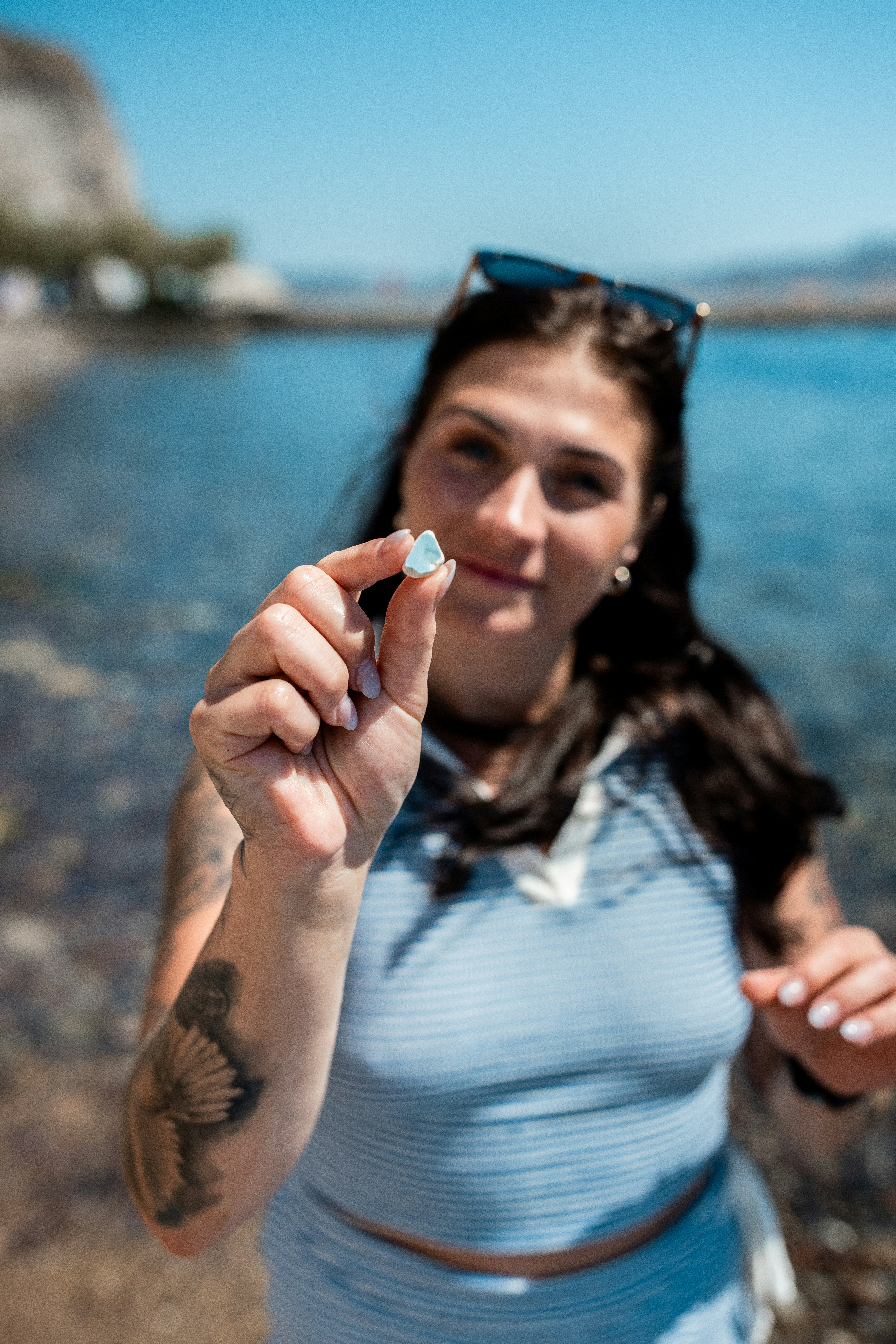 Shoreline Secret: A Tiny Pearl Becomes the Moment