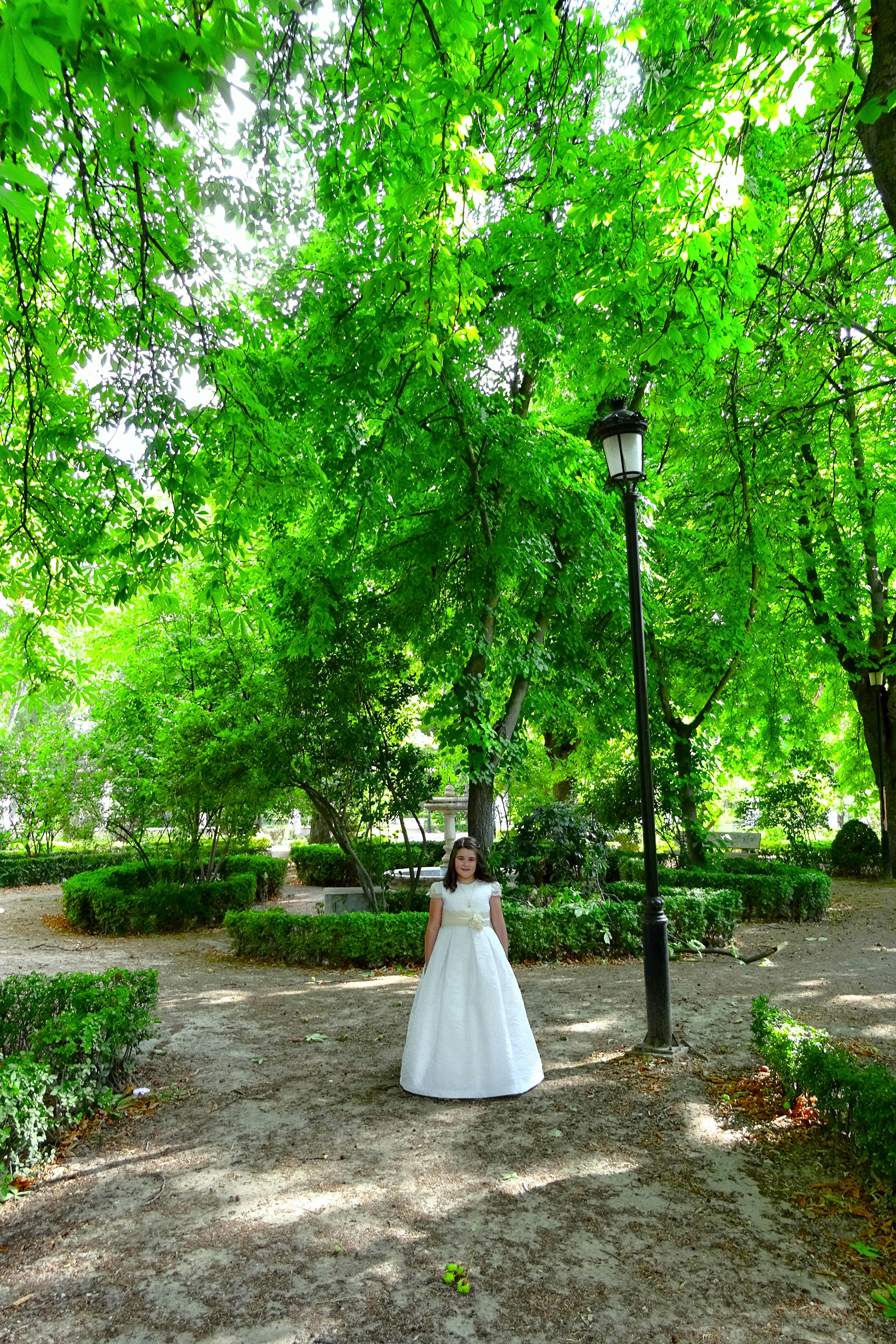 Queen of the Park in White