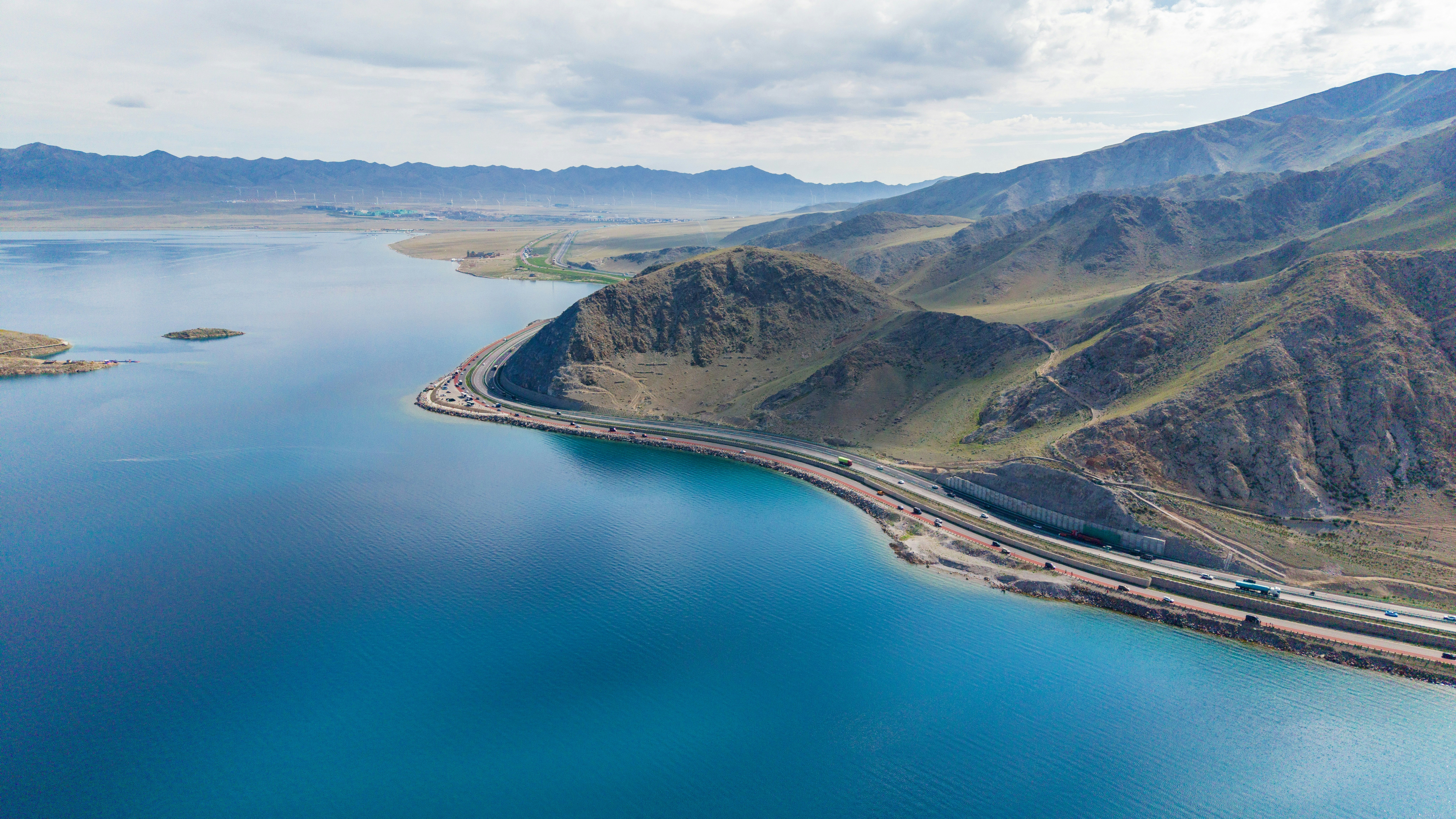 Lake photo shot on DJI Mini 5 Pro