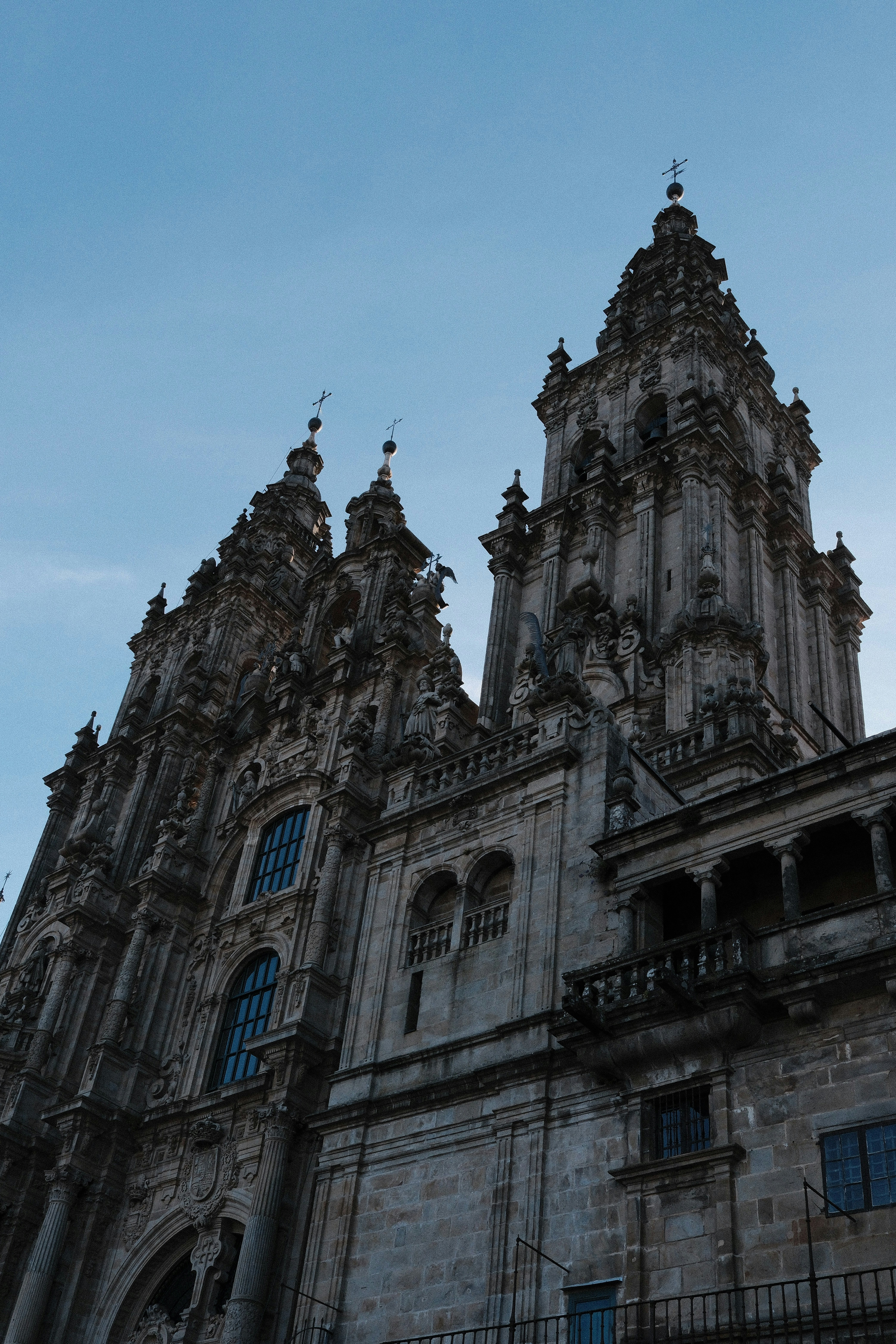 Gothic Facade Reaching Toward the Sky