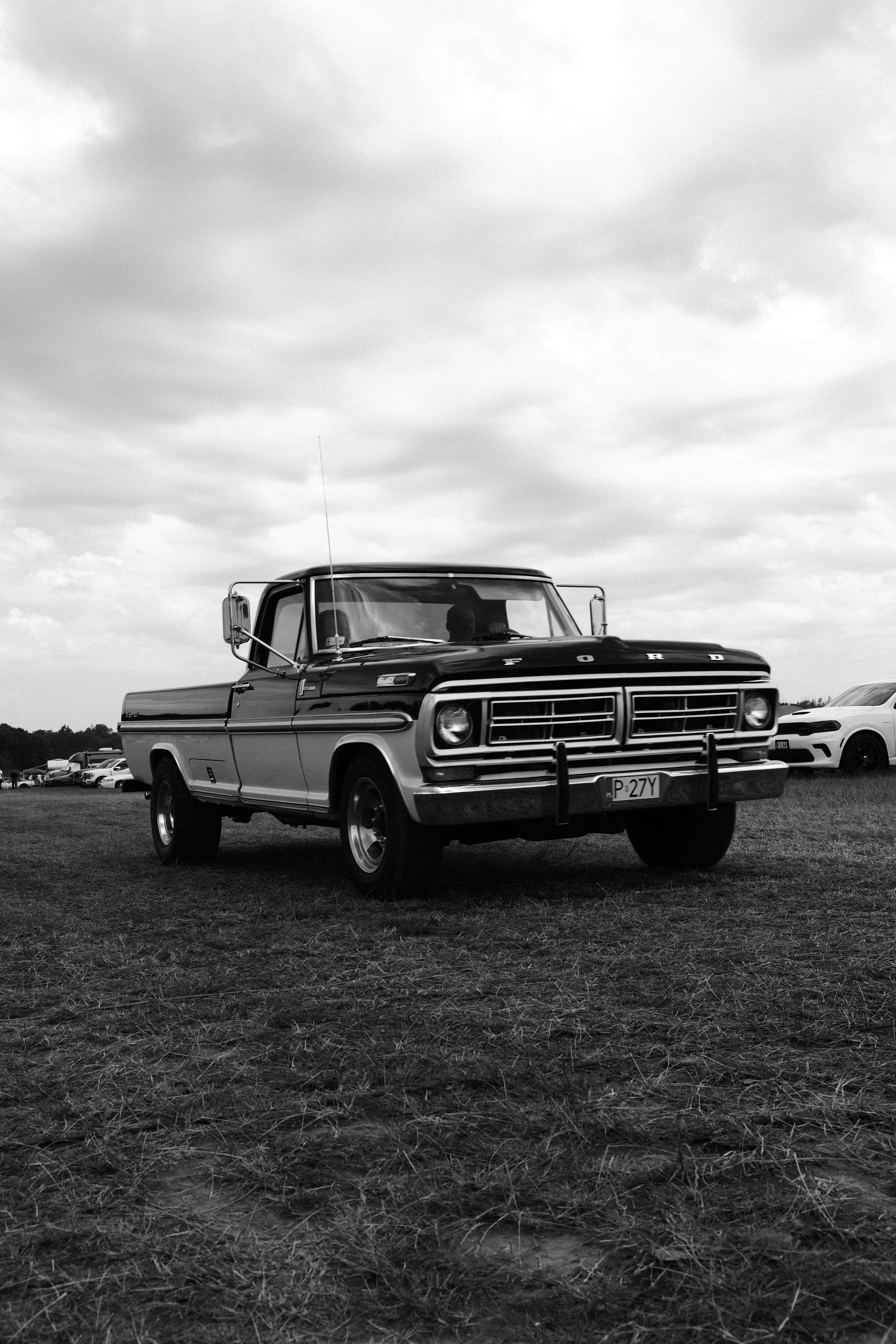 Midfield Classic: A Timeworn Ford in an Open Field