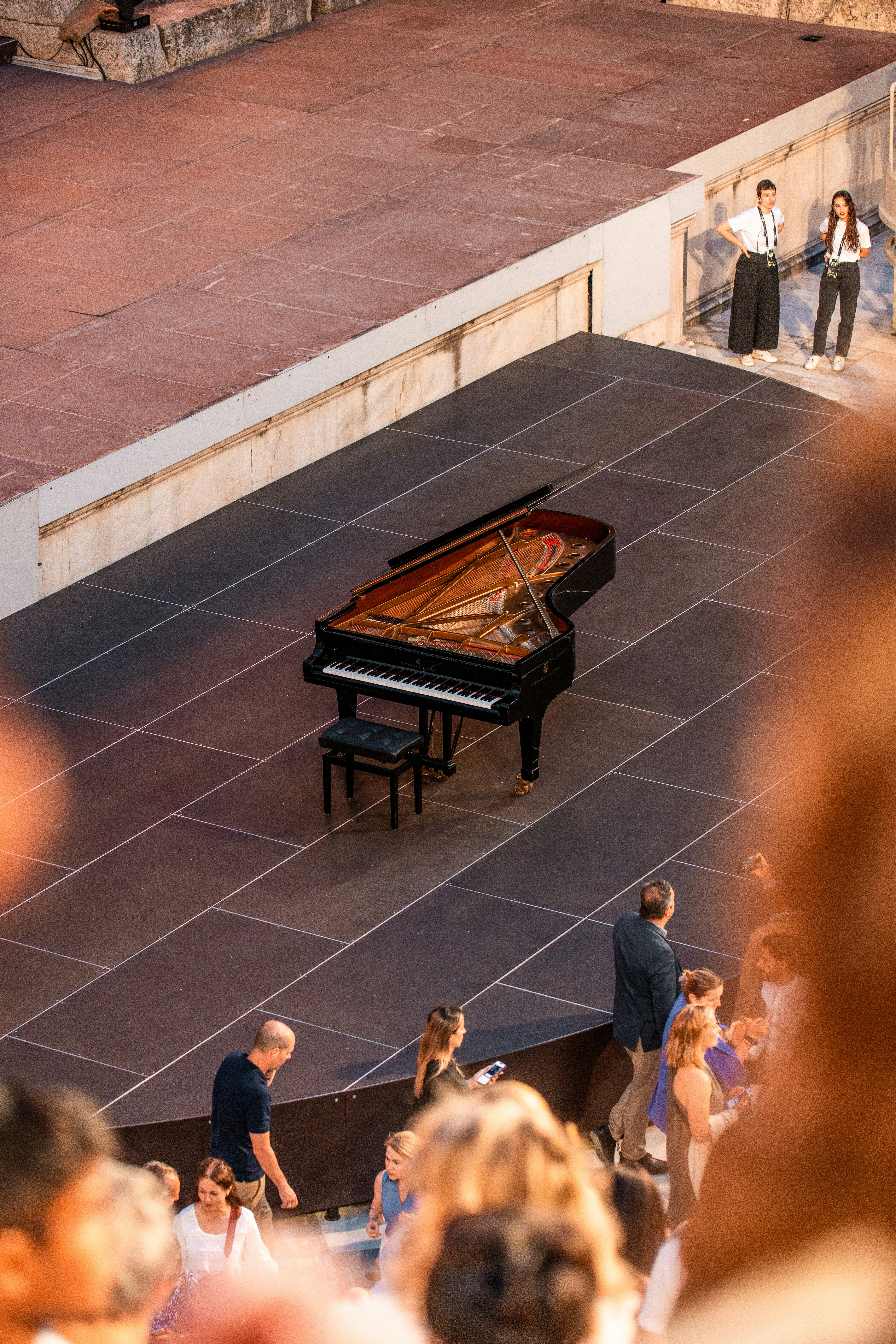 Silent Keys on a Rooftop Stage