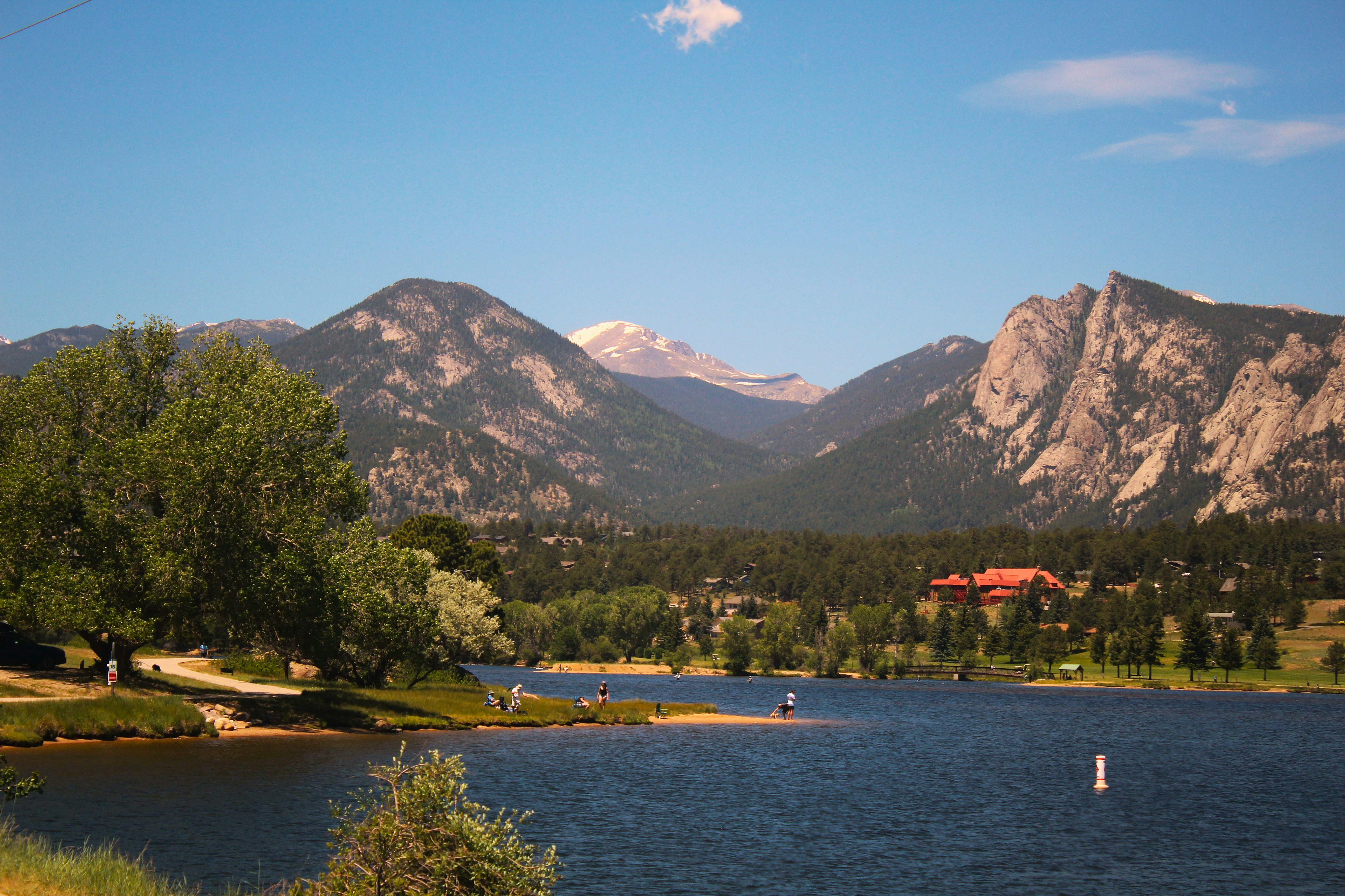 Quiet Lake Amid Granite Giants