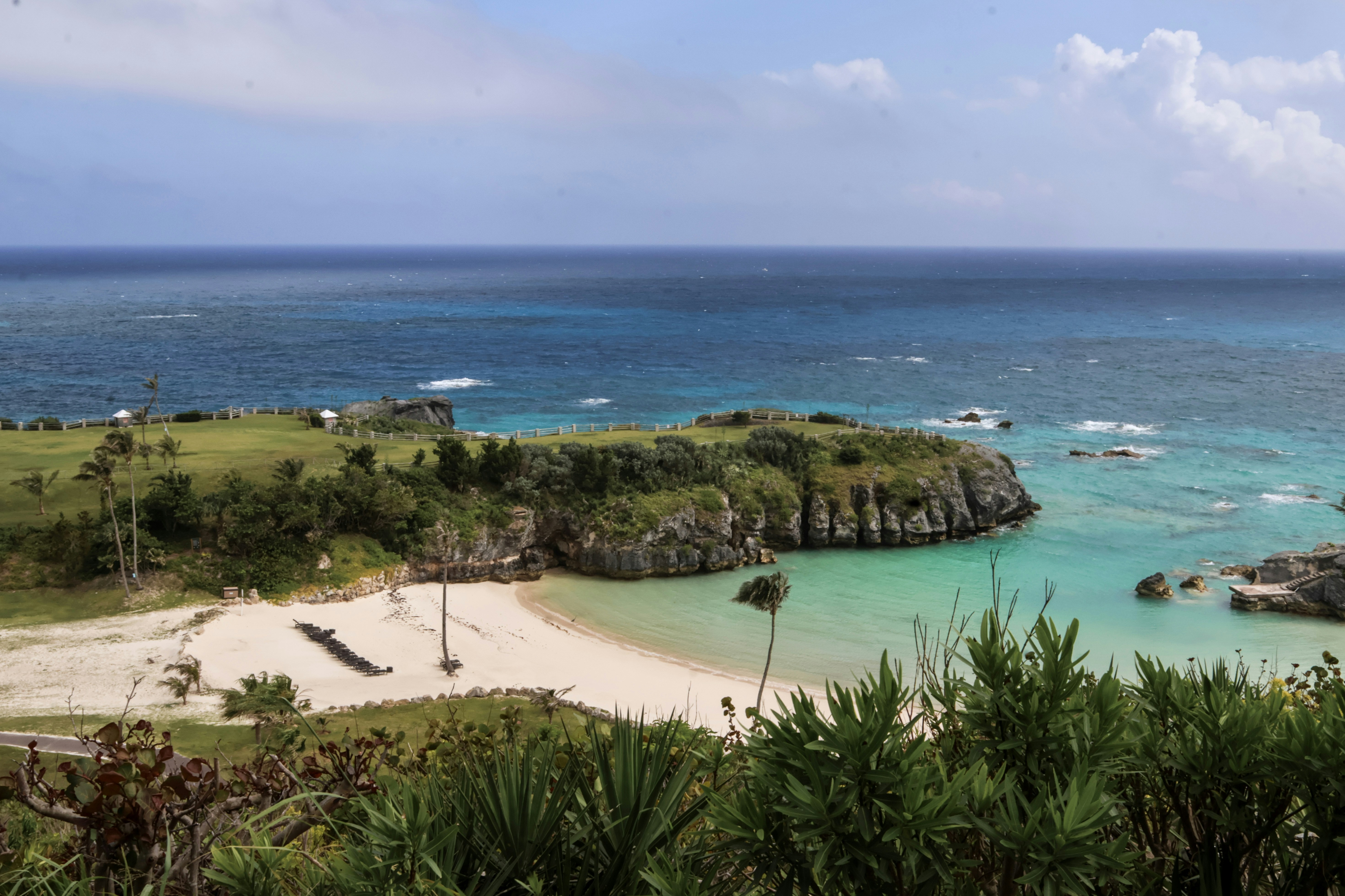 Turquoise Cove: A Quiet Lagoon Breathing at the Edge of Coral Cliffs