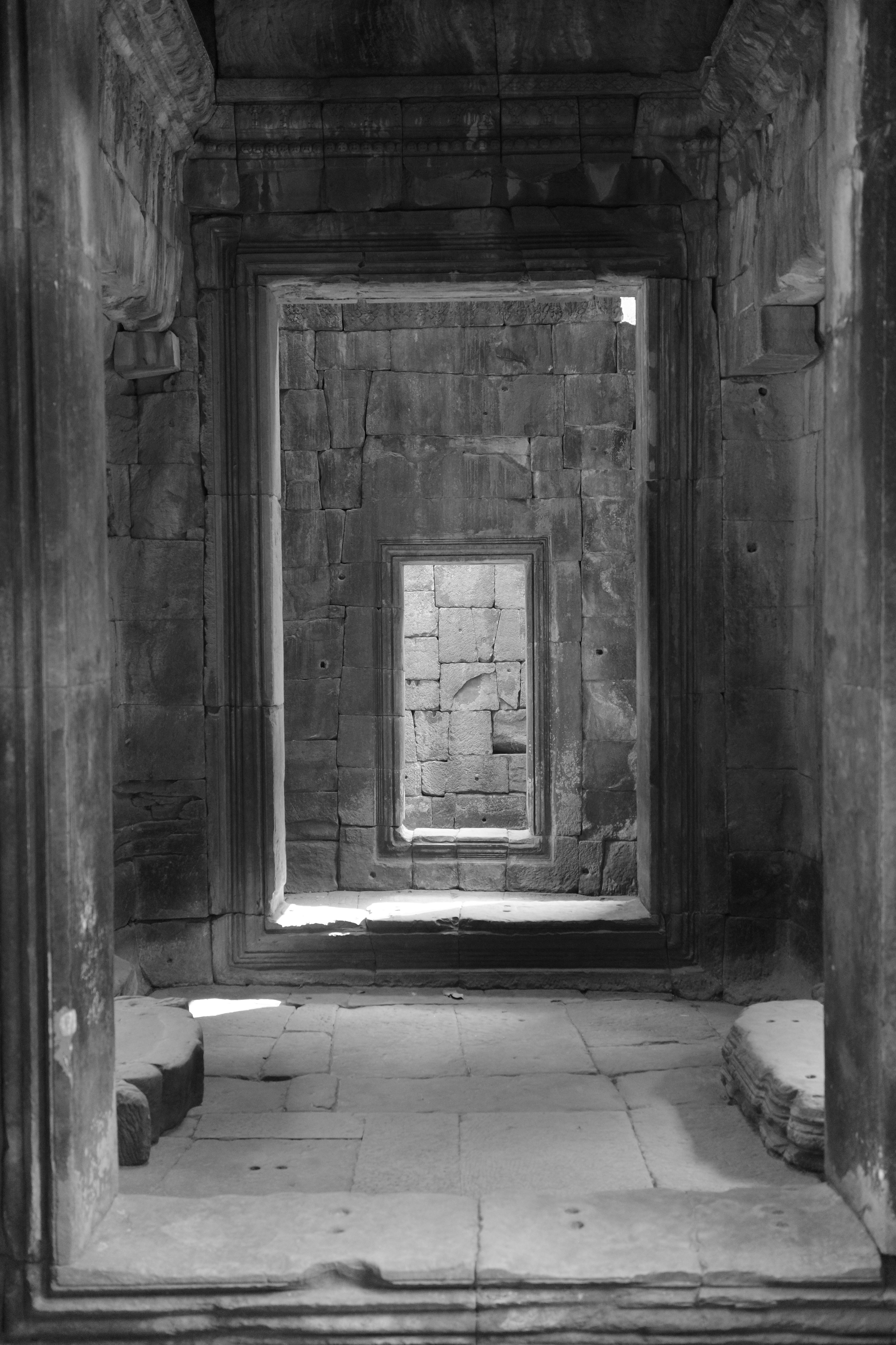 Through the Echoing Doorways: A Corridor of Repeating Frames