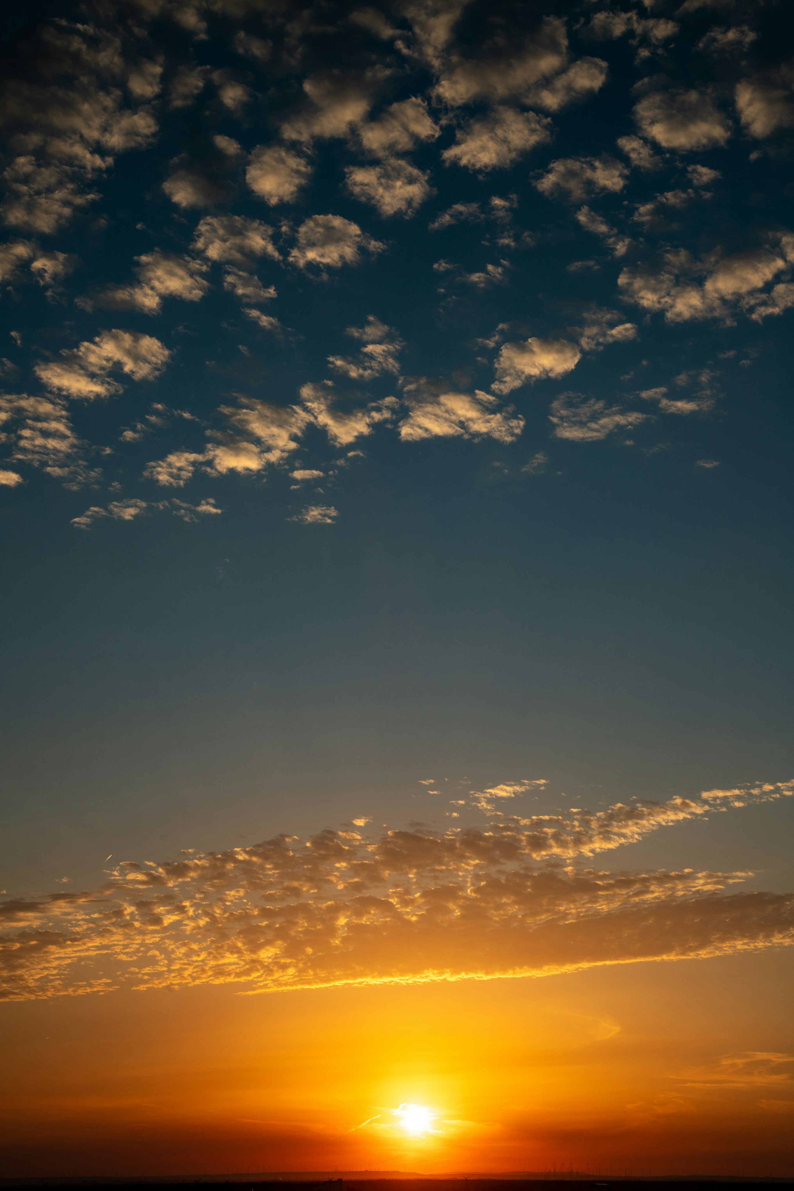 Dawn's Quiet Embrace Over the Horizon