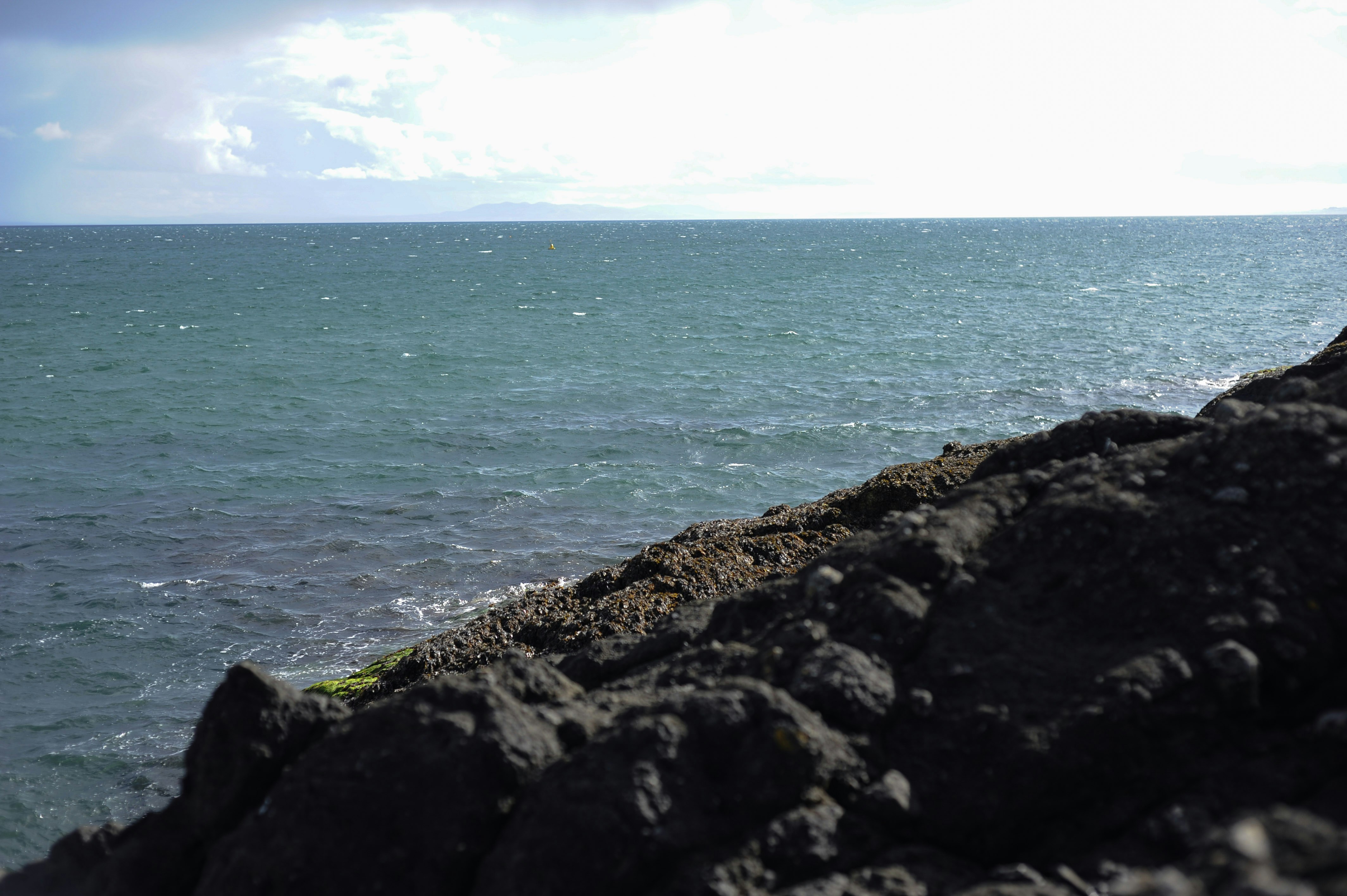 Lava Ridge Meeting the Sea: A Quiet Horizon