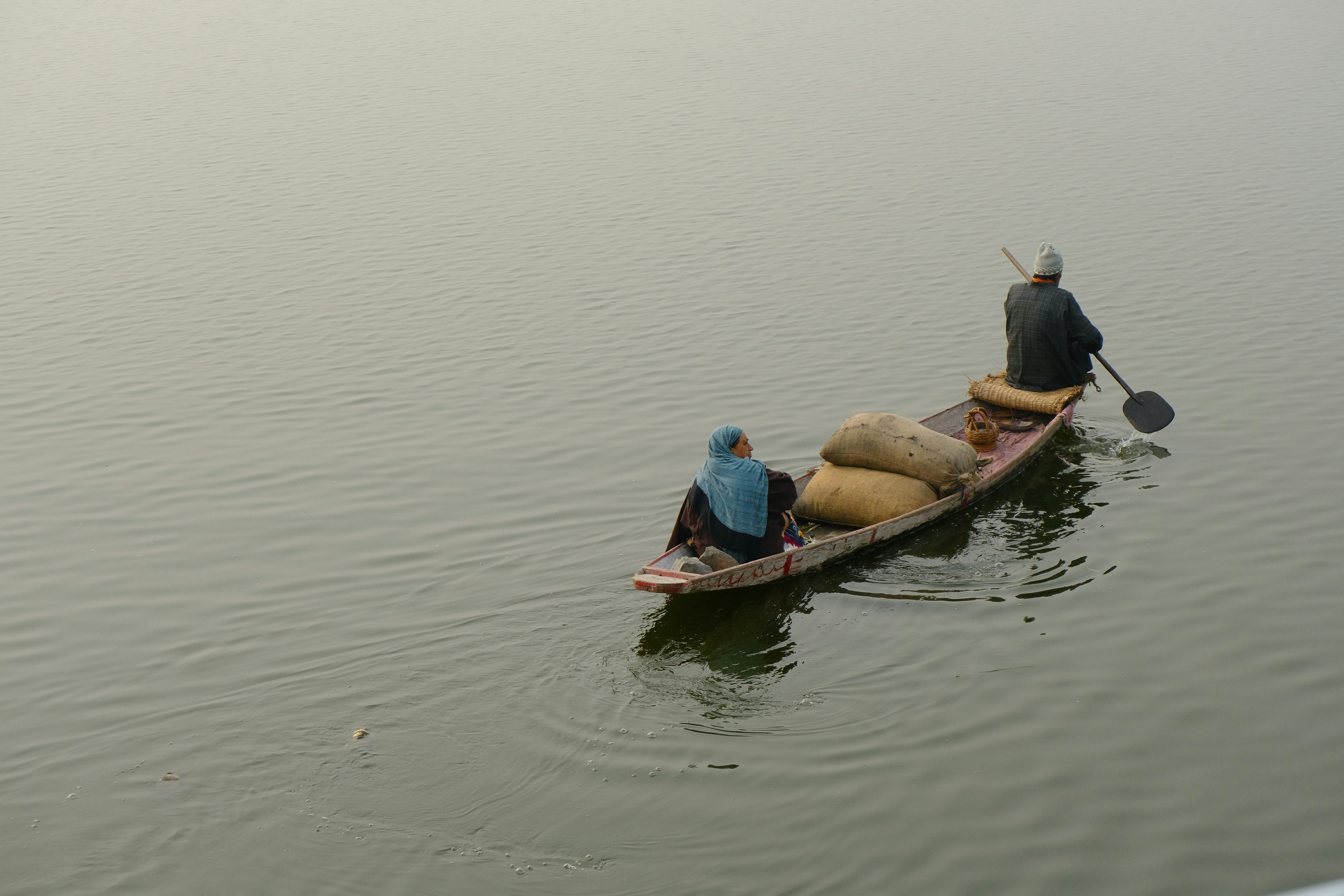 Vessel in Still Water: A Quiet Trompe l’Oeil of Debt and Oars