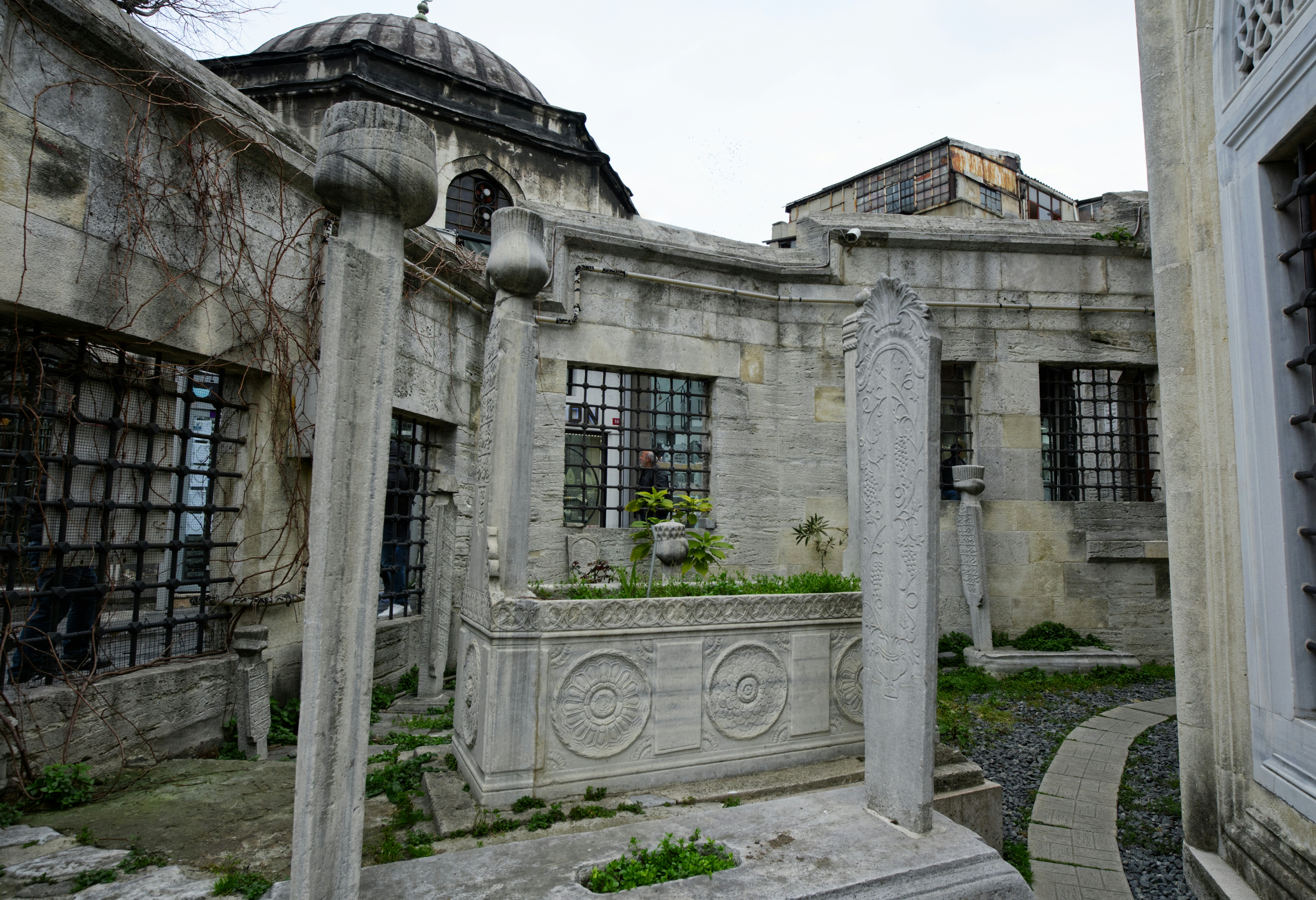 Stone Courtyard of Quiet Echoes