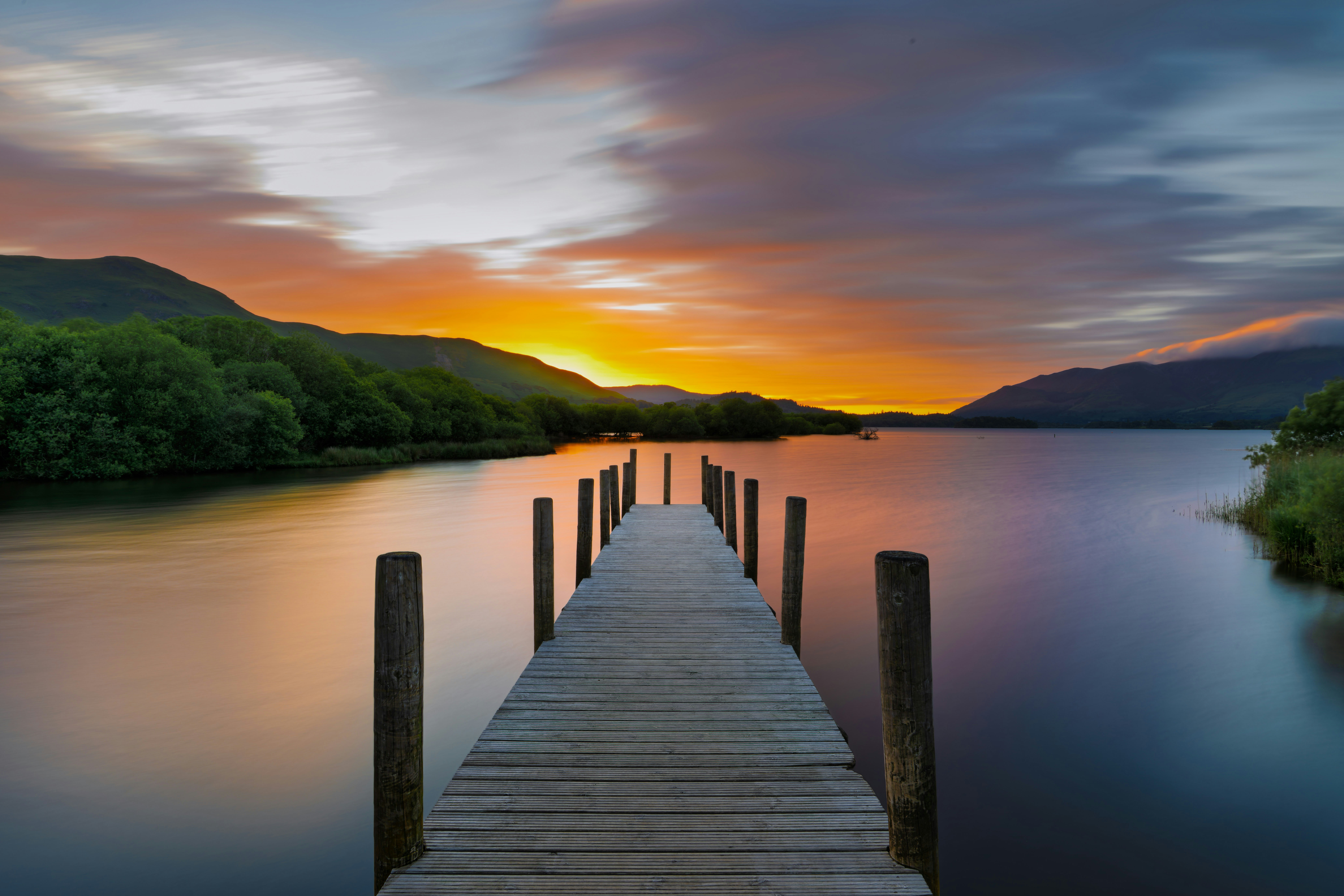 Sunset Pier: A Quiet Convergence at the End of the Dock