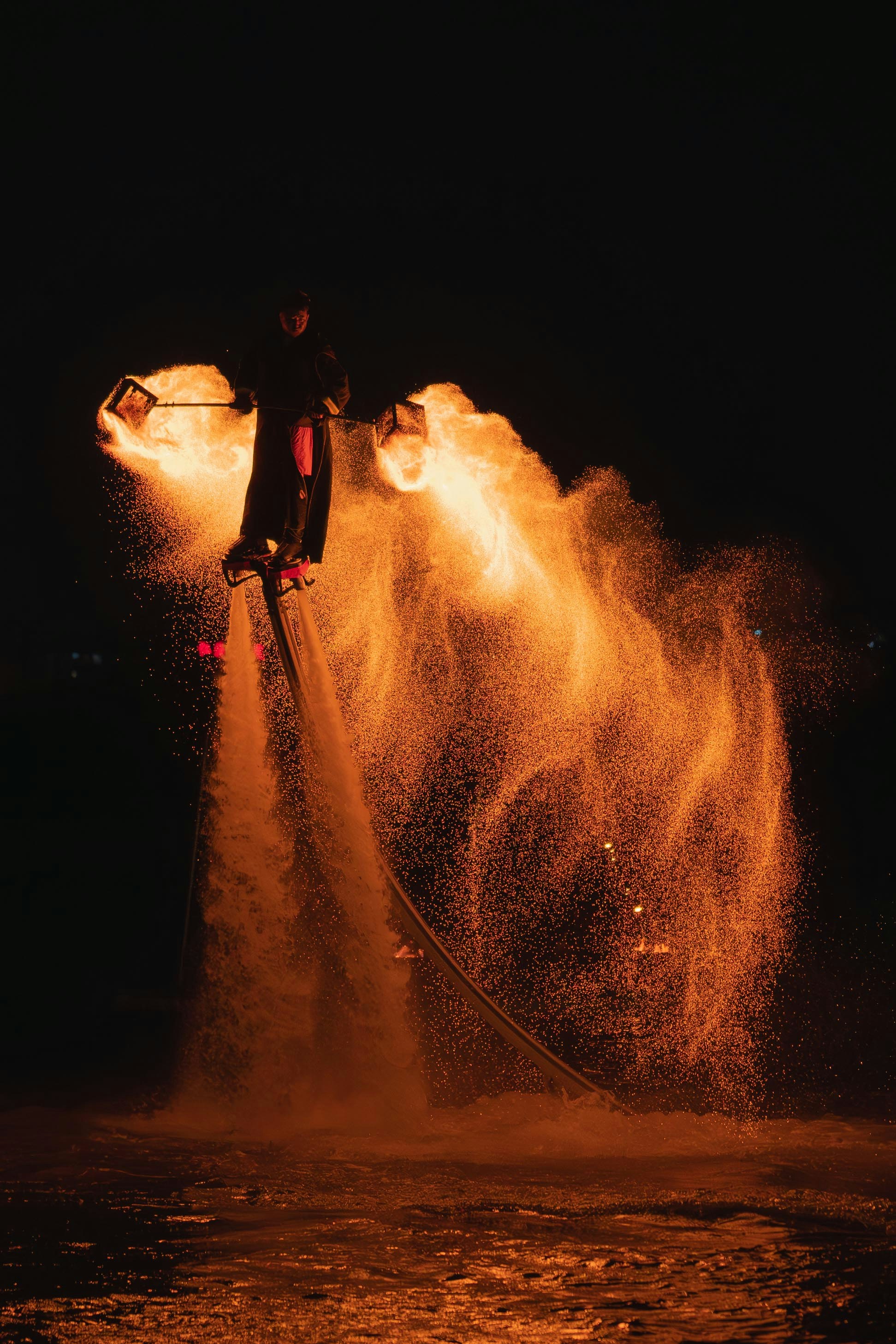 Inferno on Ice: Rider of Fire Lifts a Continent of Sparks