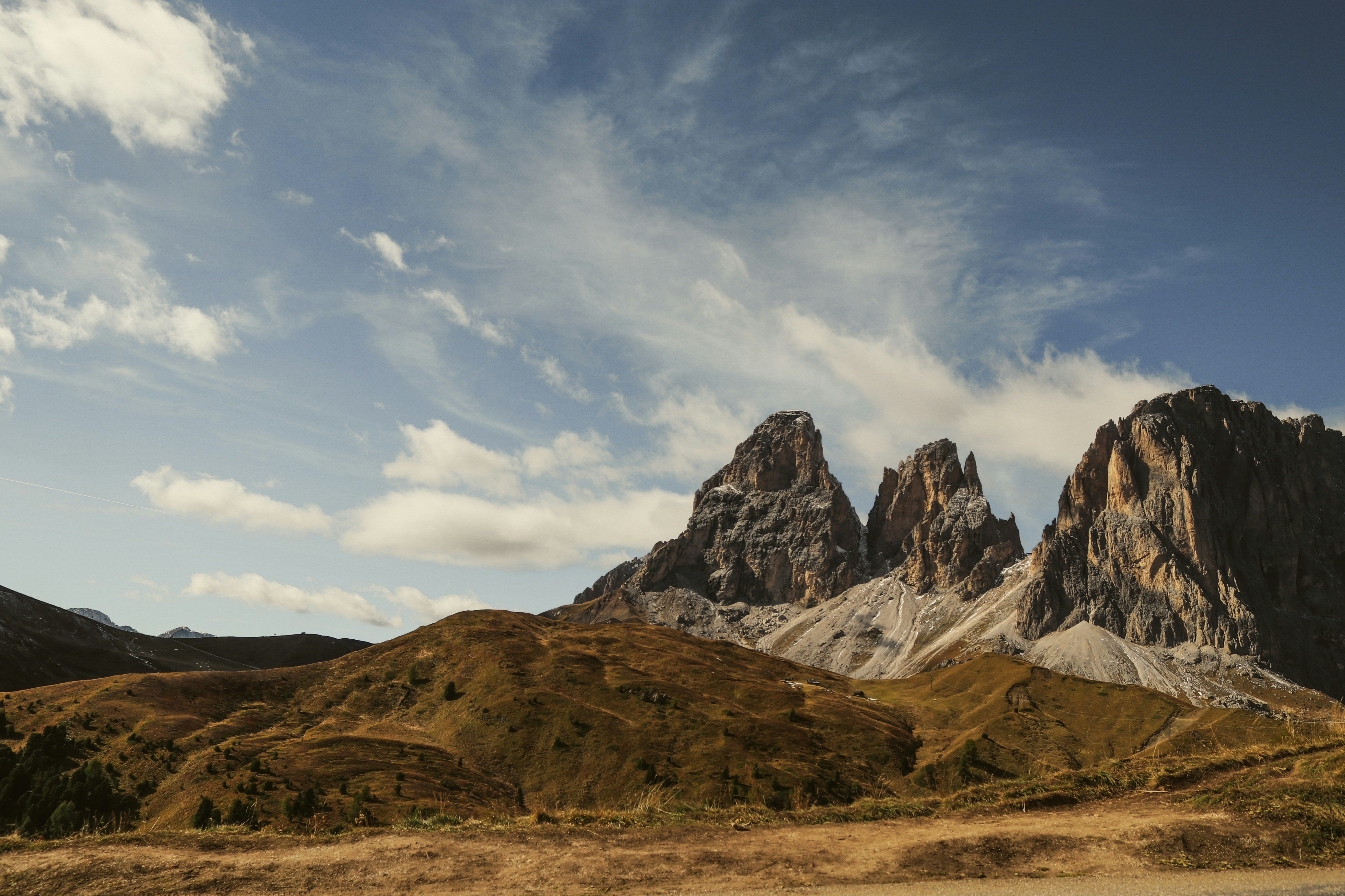 Stone Spires beneath a Wide Sky