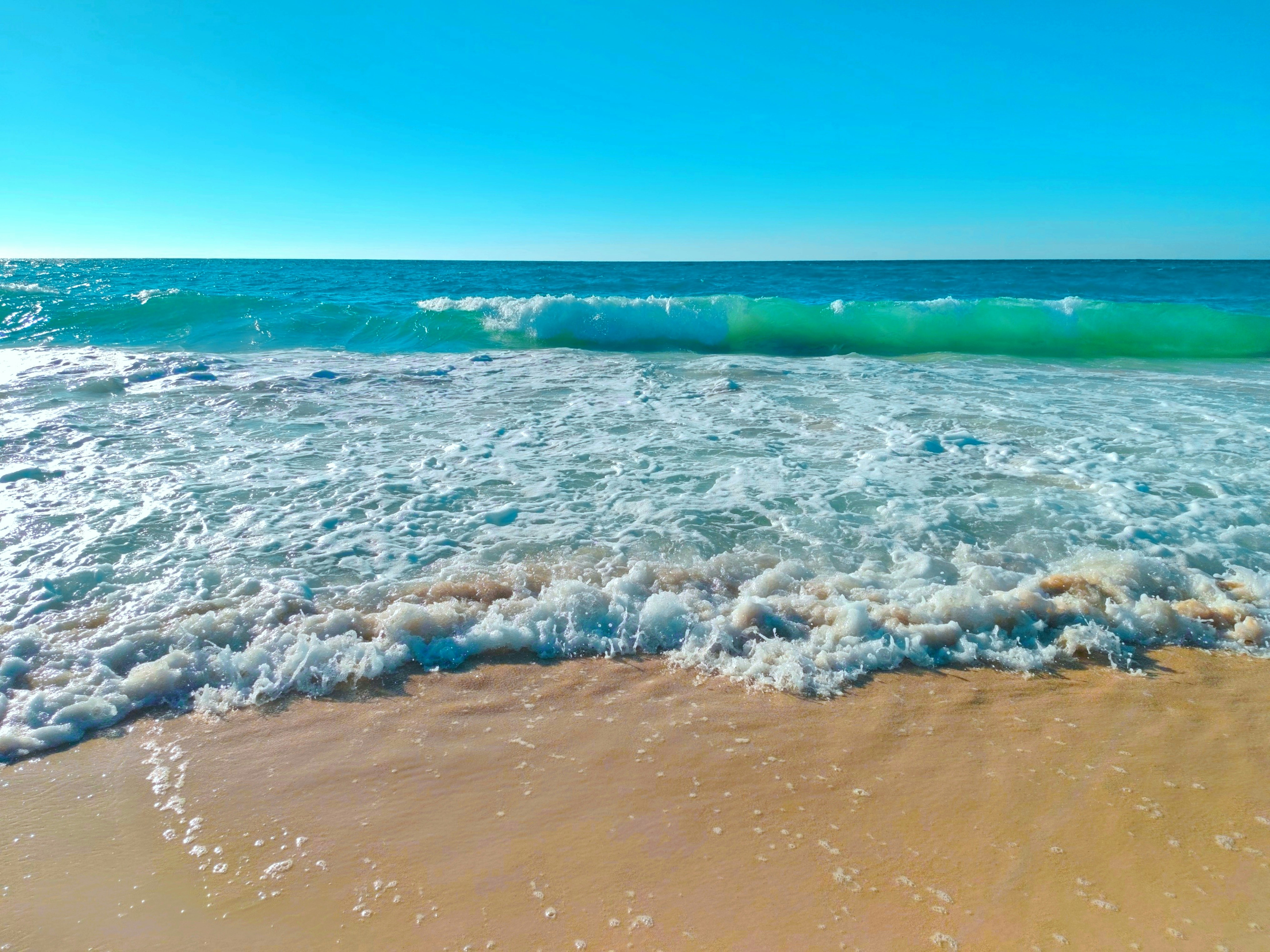 Cresting Tide at the Quiet Edge of Shore
