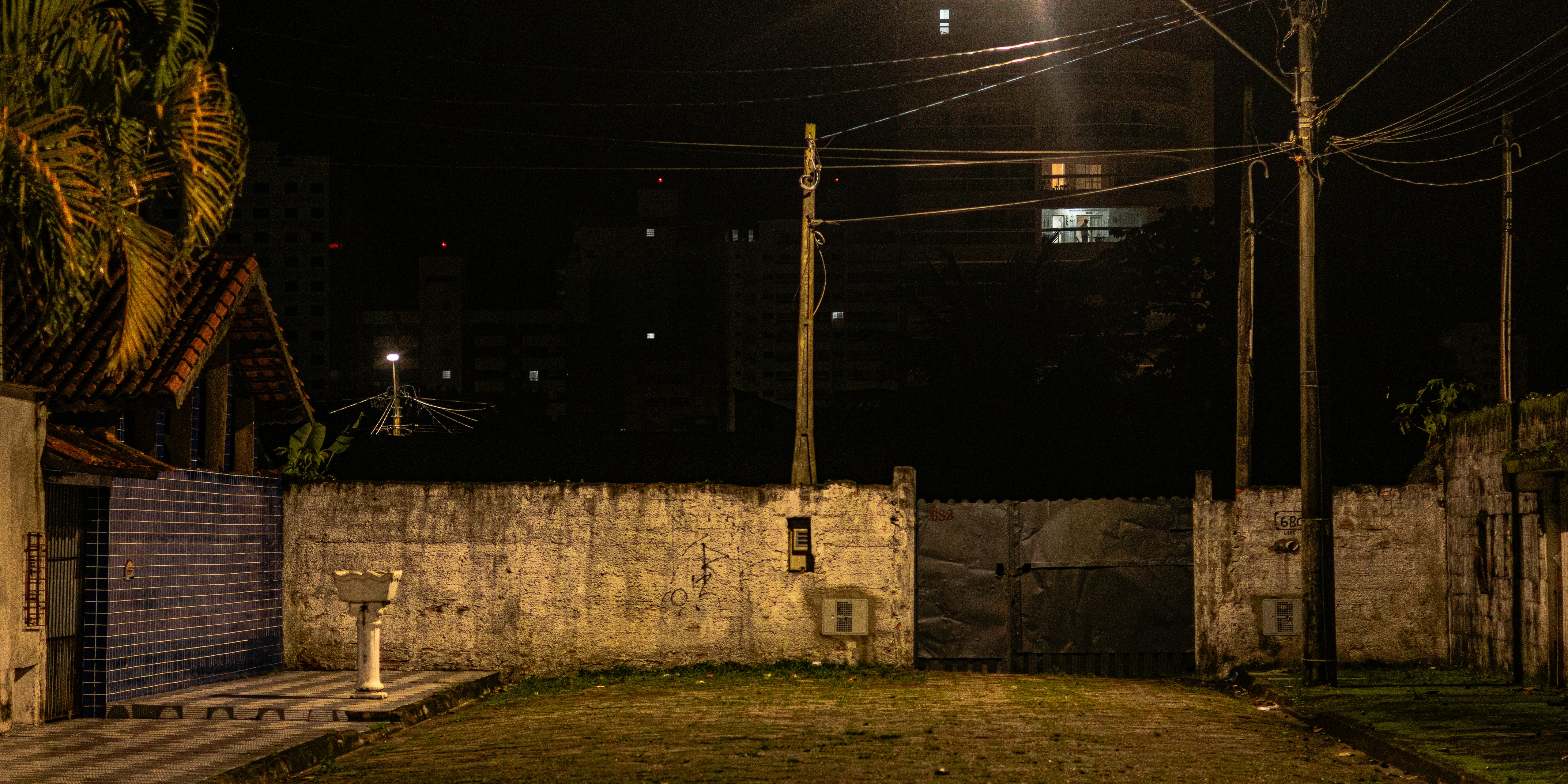 Night at the Quiet Perimeter