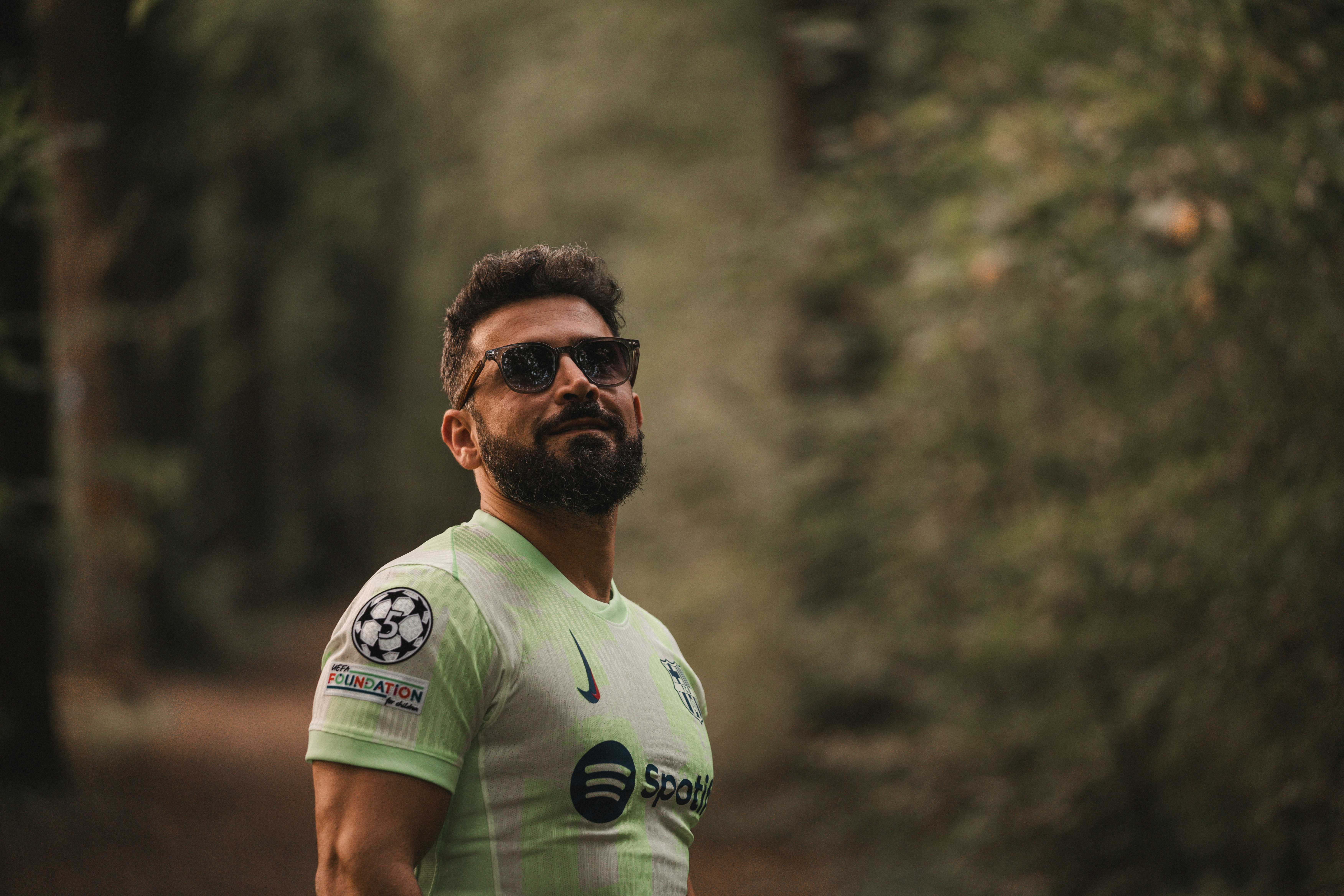 A Glance of Resolve: Portrait of a Soccer Kit Warrior