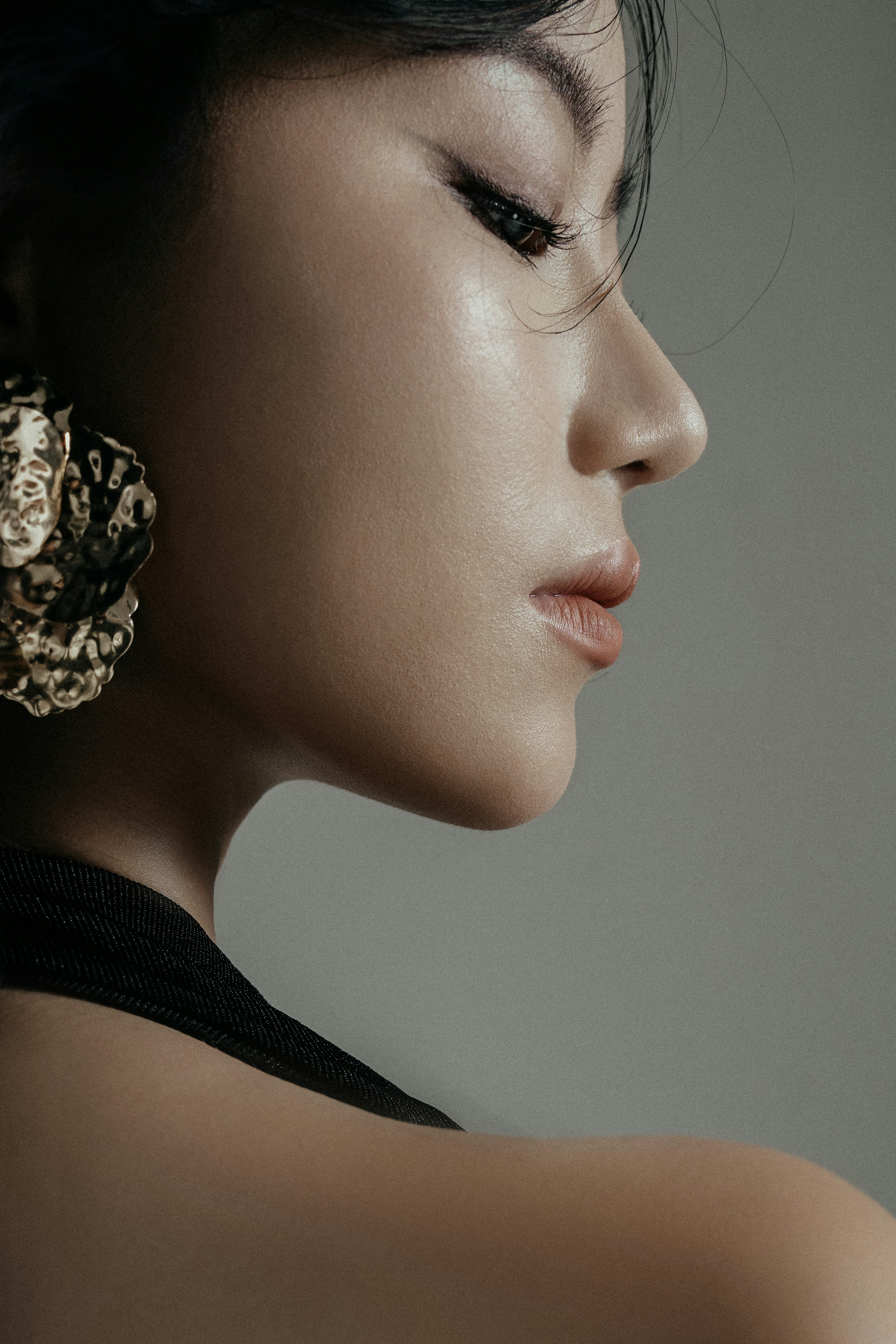 Side Profile in Soft Studio Light