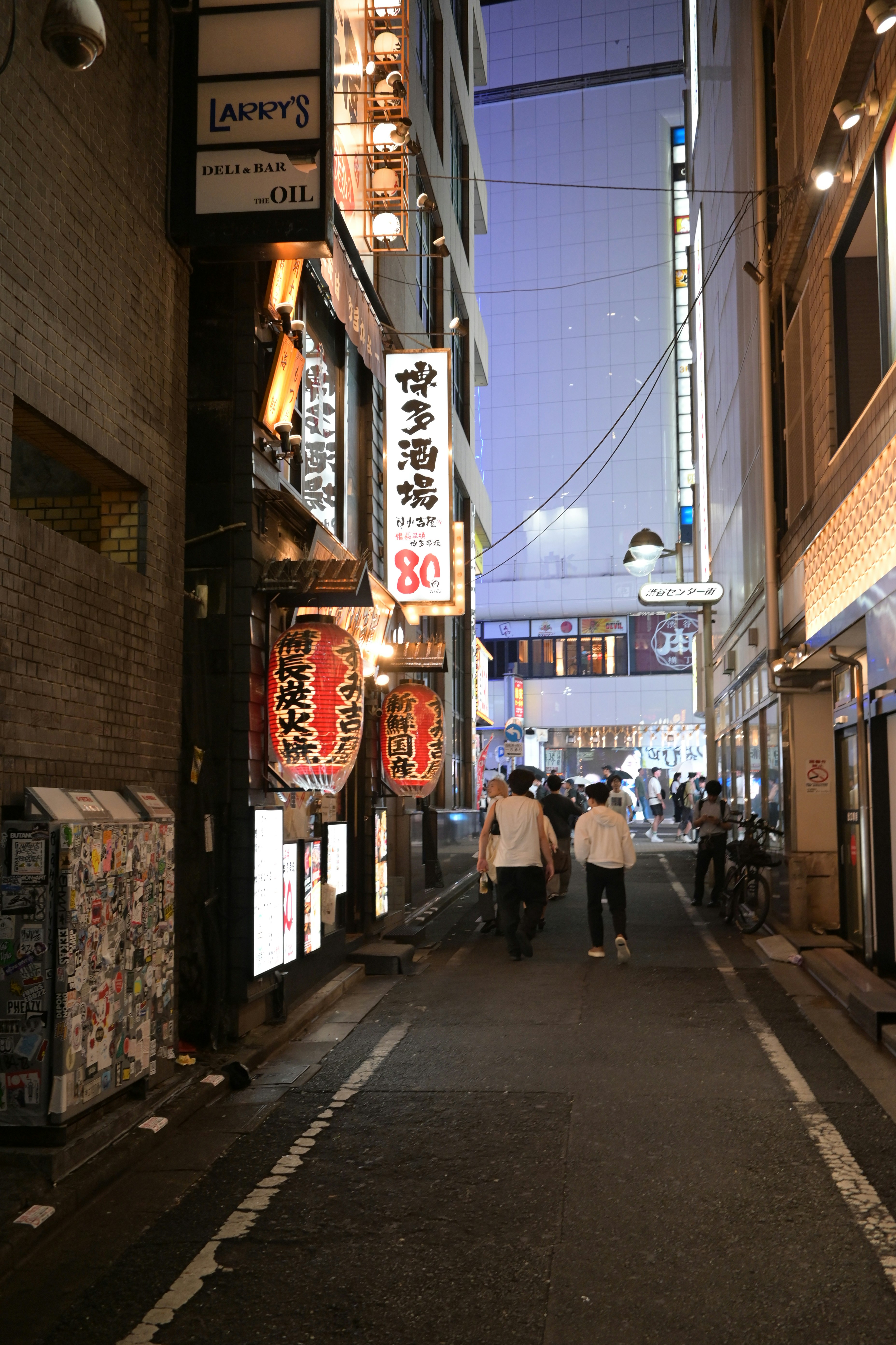 Neon Alley After Sunset