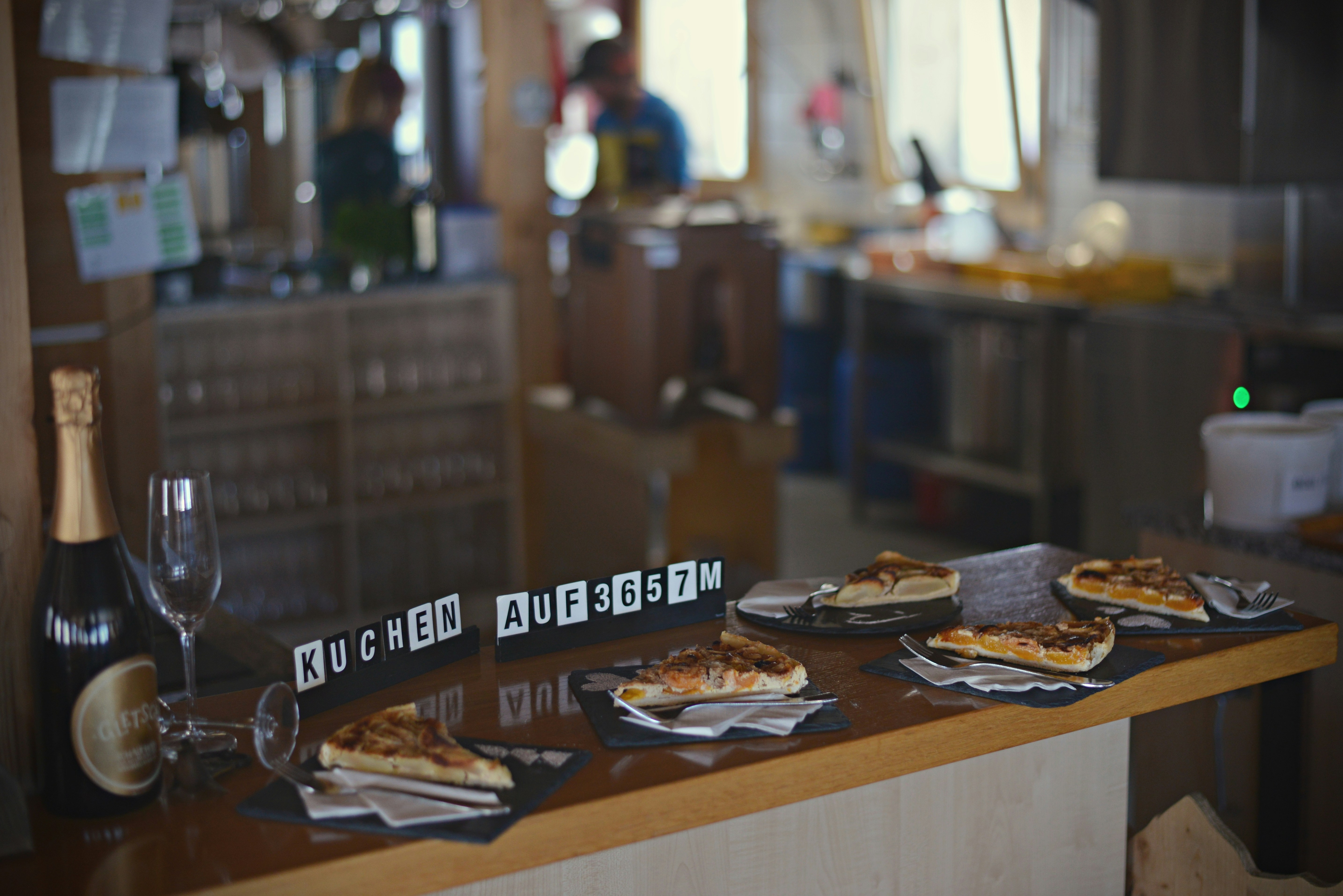 Chefs' Table: A Rustic Parade of Mini Pizzas at Dusk
