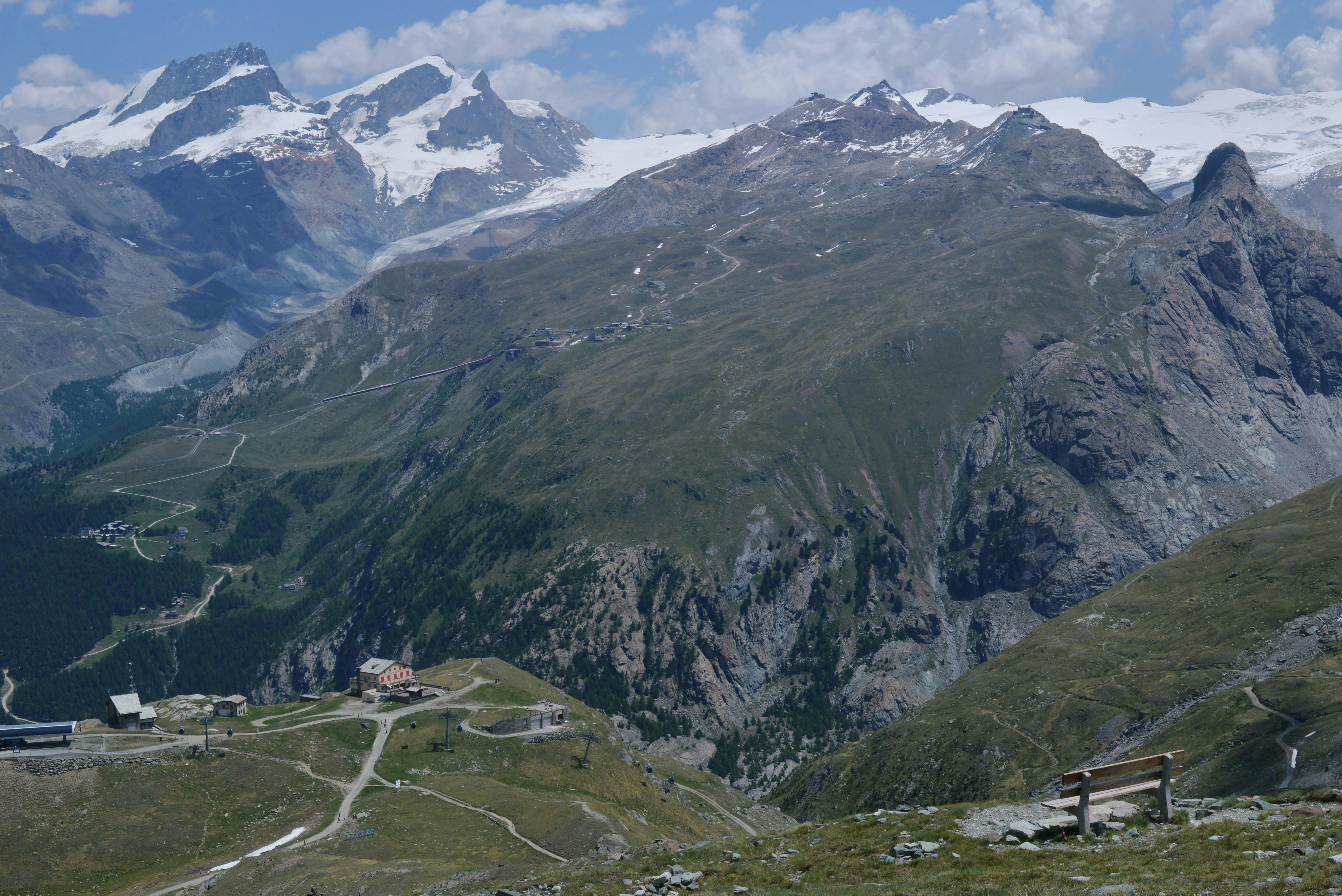 High Alpine Periphery: A Quiet Settlement Above the Glacier Gorge