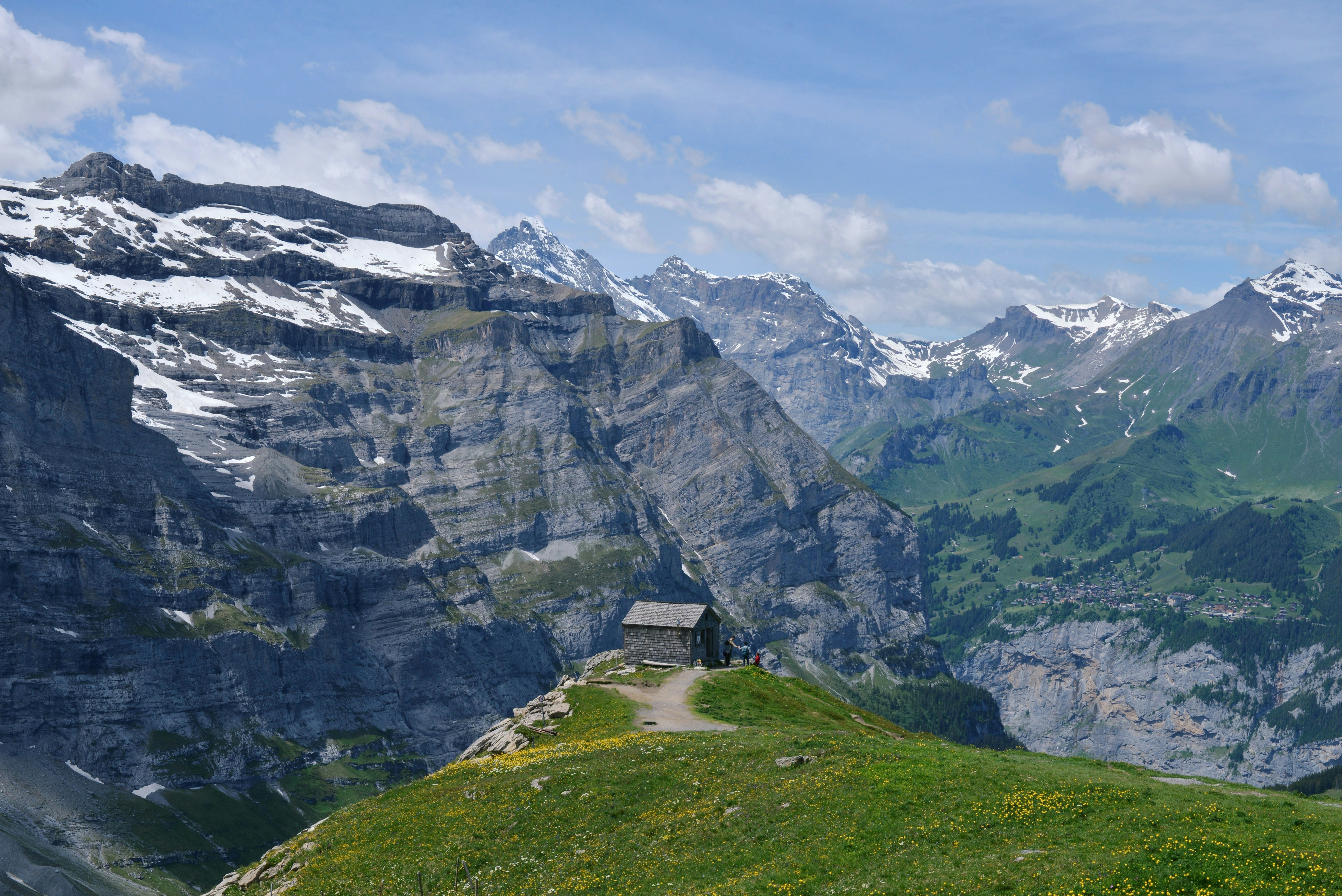 Alpine Trail to the Stone Shelter