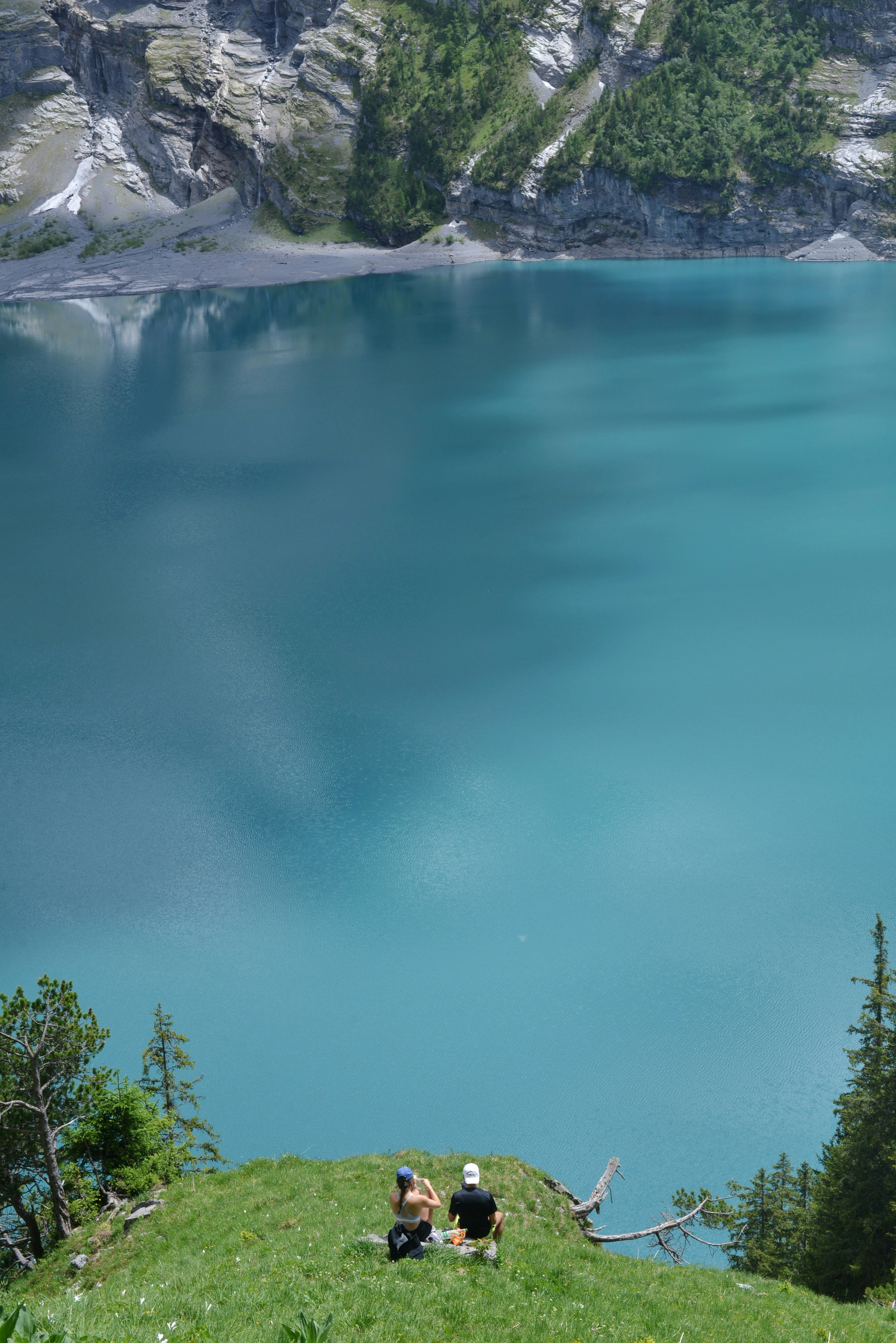 Quiet Summit Overlook by Turquoise Lake