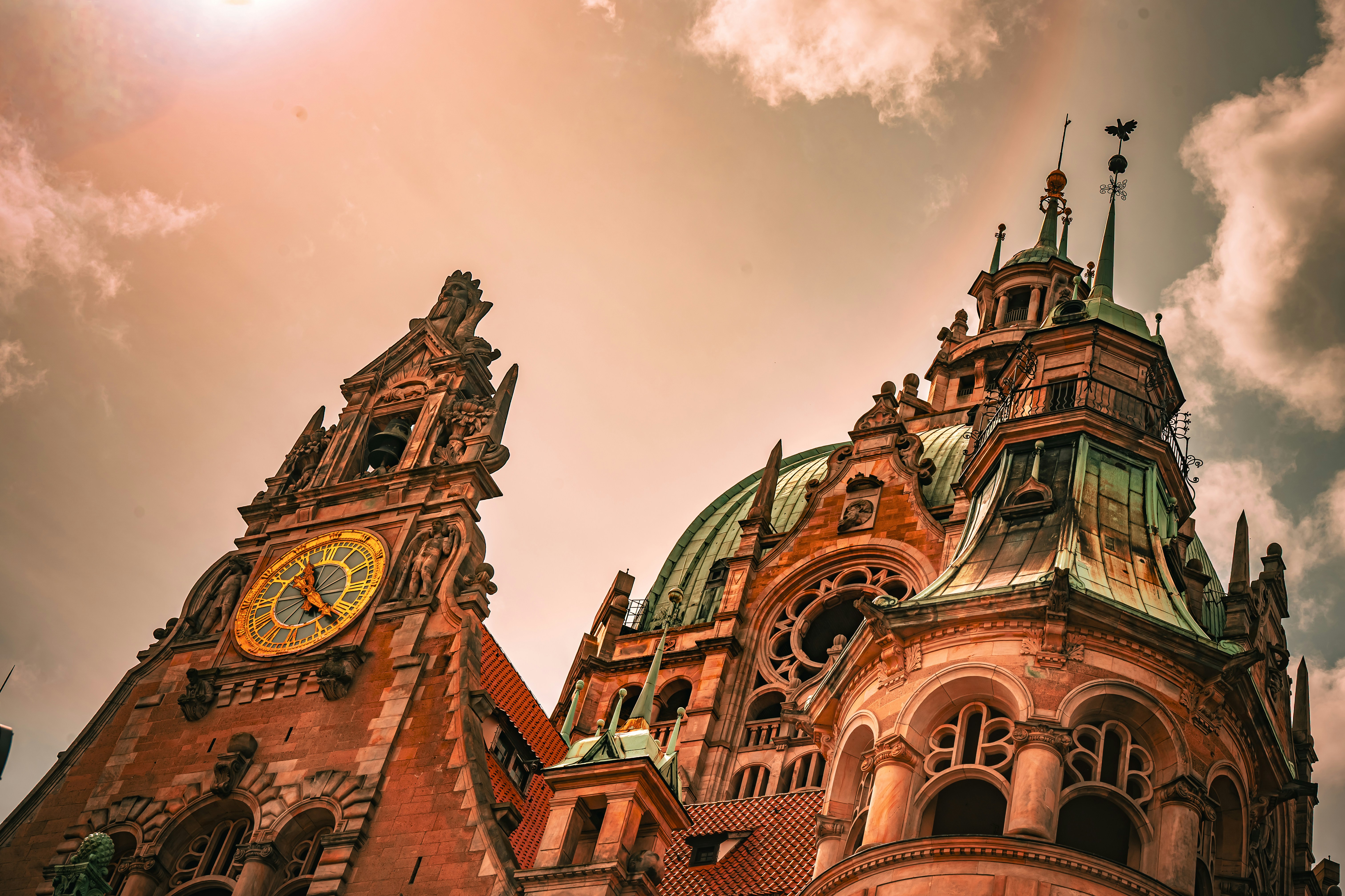 Cathedral Facade at Golden Hour
