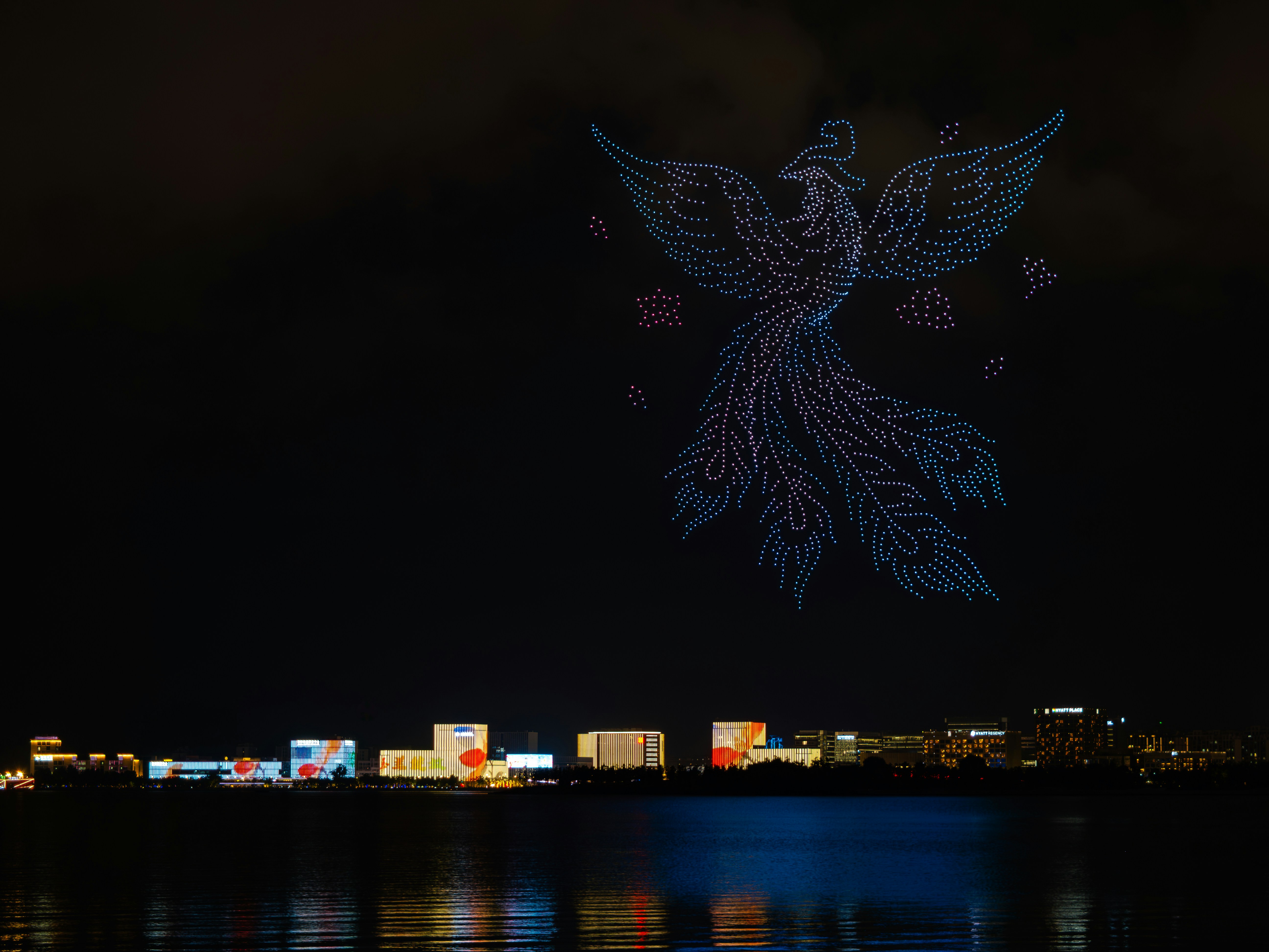 Northern Lights over the Pier: A Phoenix of Light