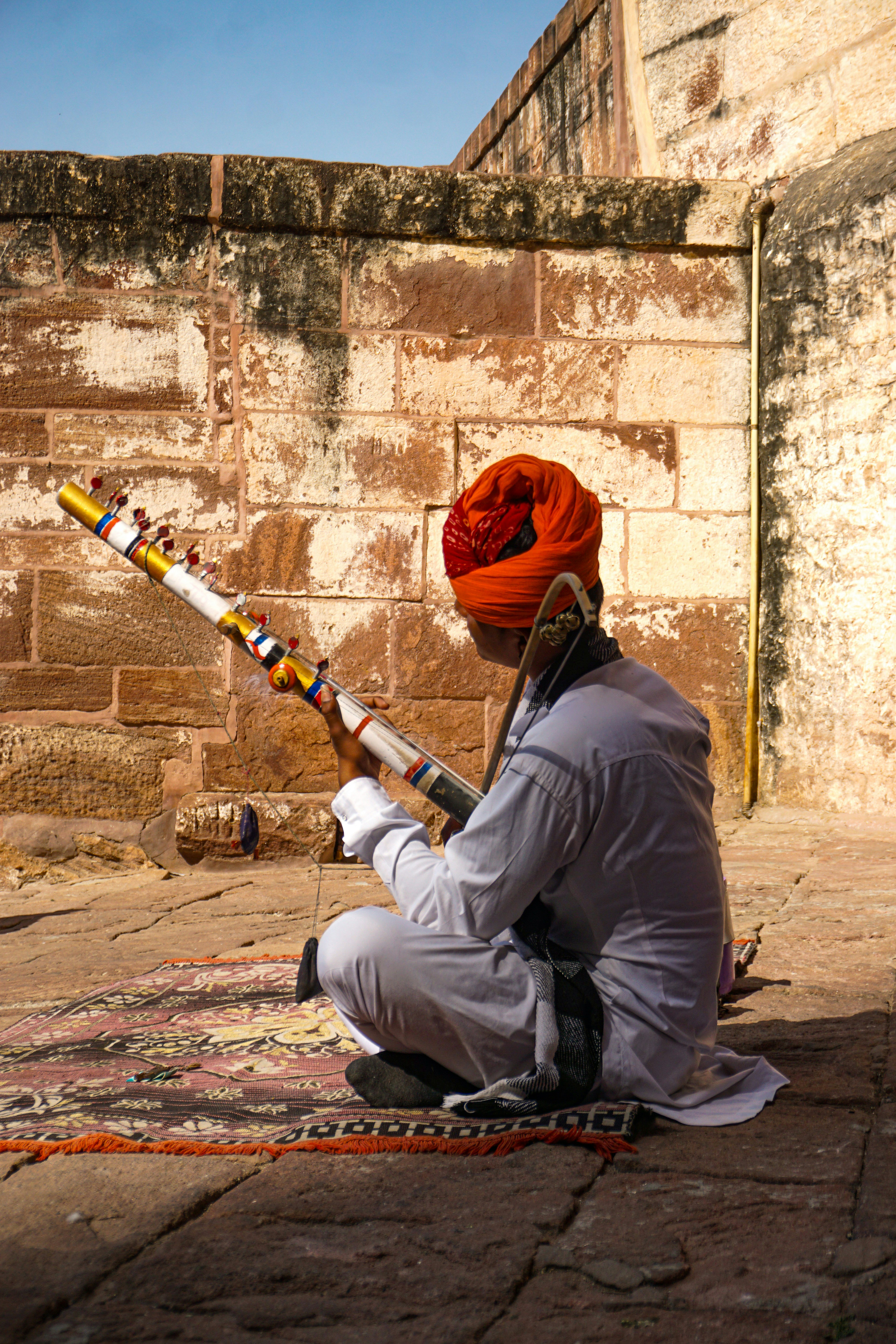 The Pipe Player: A Humble Shrine of Sound