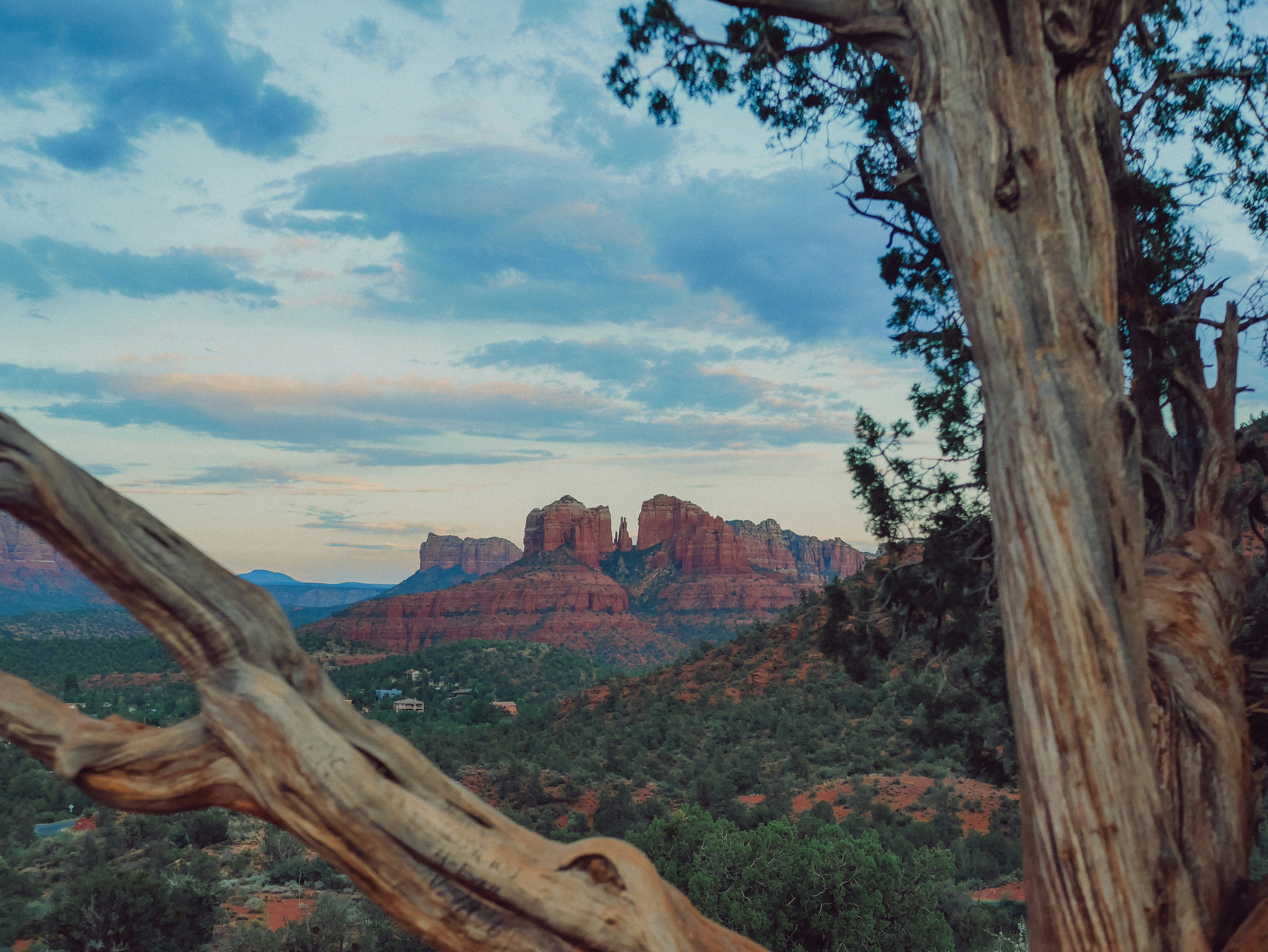 Red Rock Horizons: Sunrise Over the Canyon