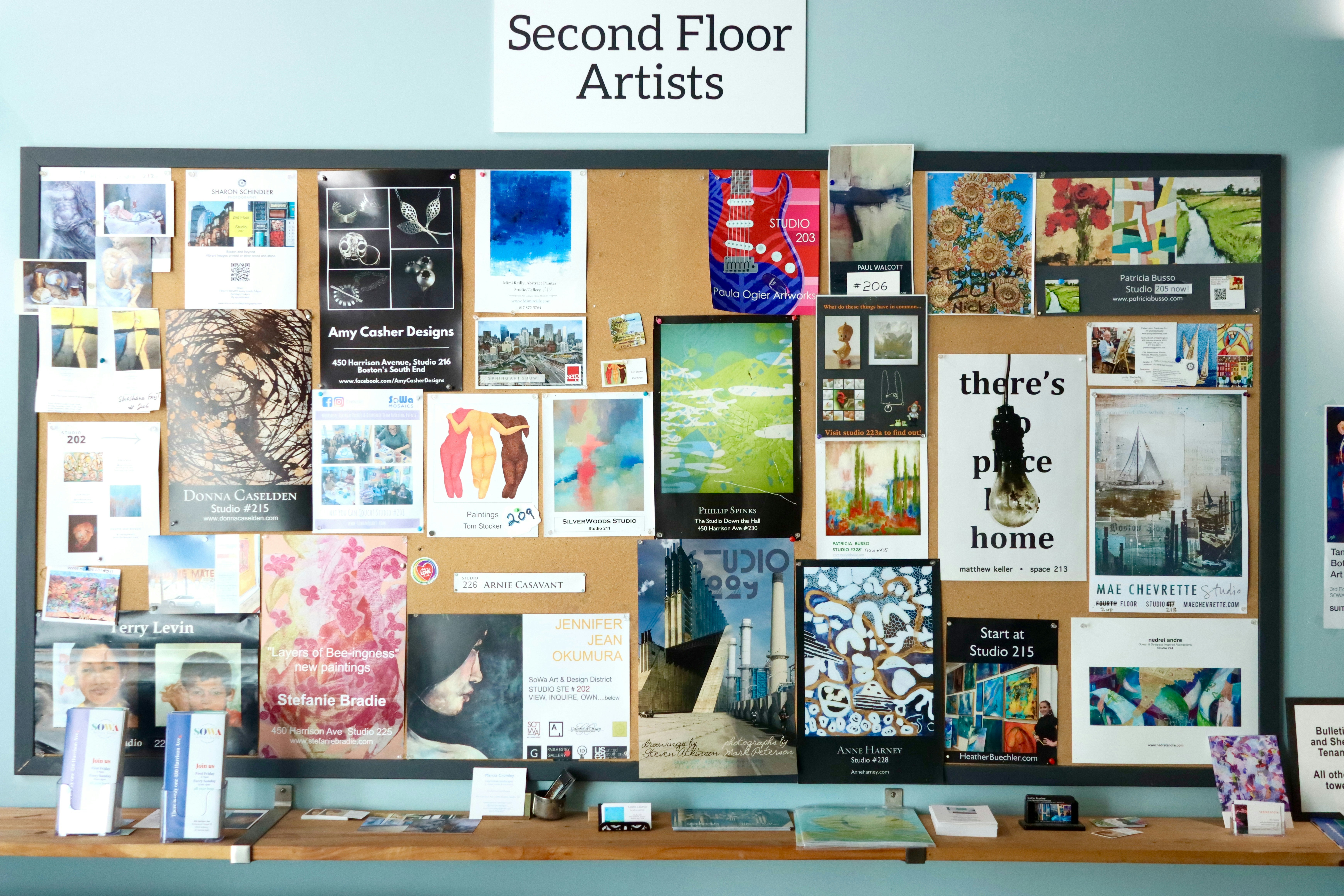 Second Floor Artists: A Colorful Collage of Creative Works