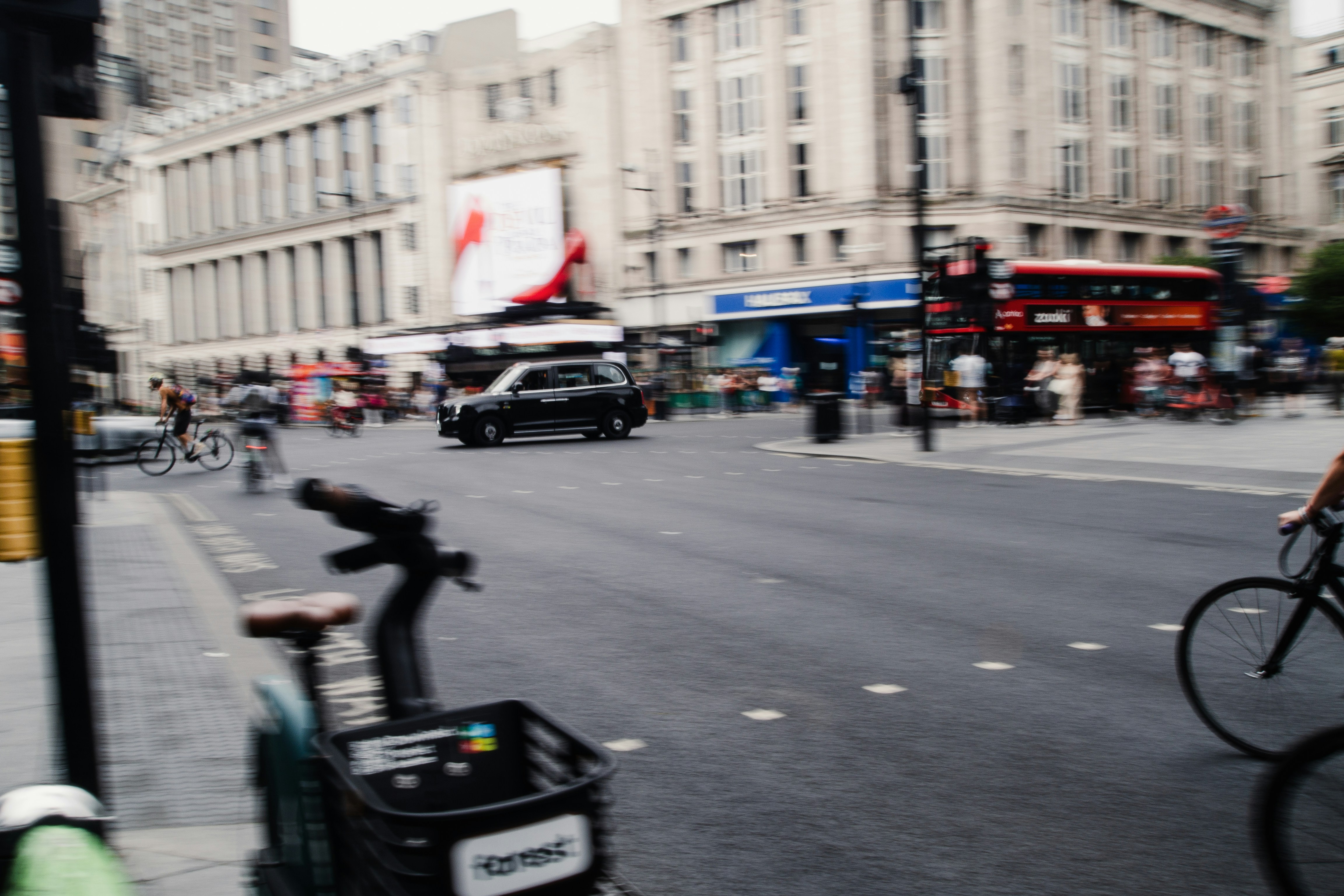 Urban Motion: A Blur of City Life