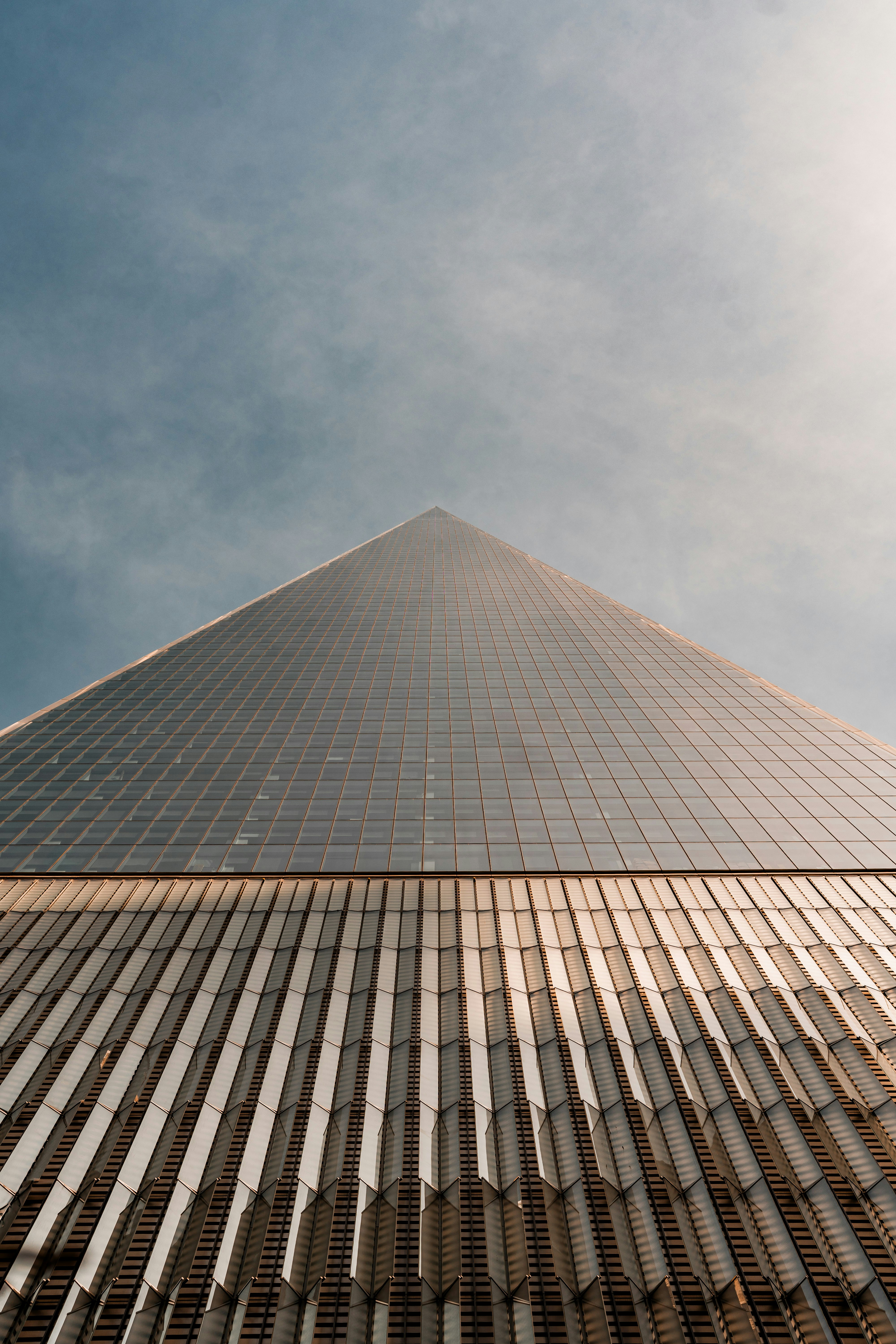 Vertical Descent: A Skyward Slice Up the Pyramid