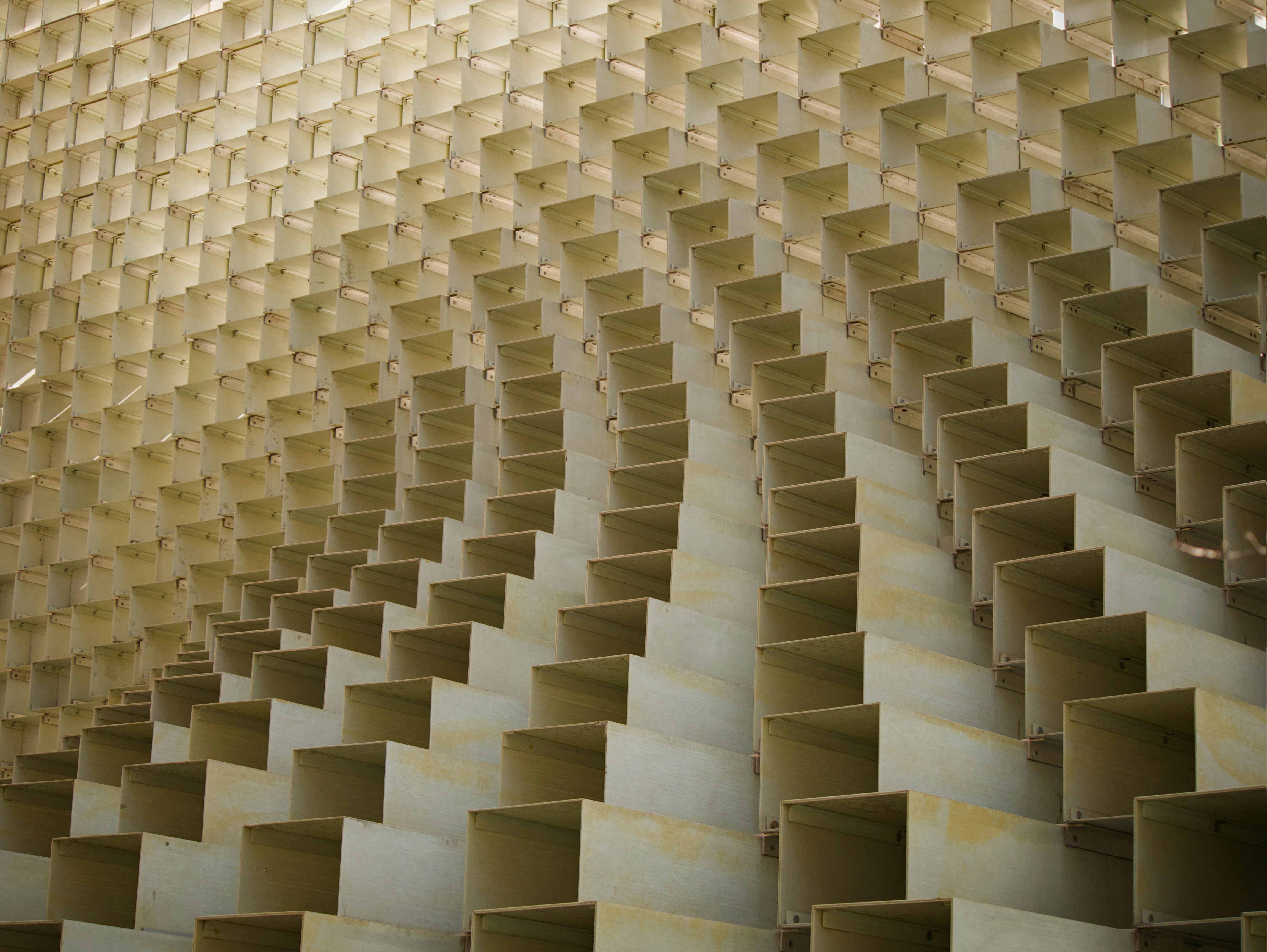 Rhythms of Light: A Faceted Facade That Repeats